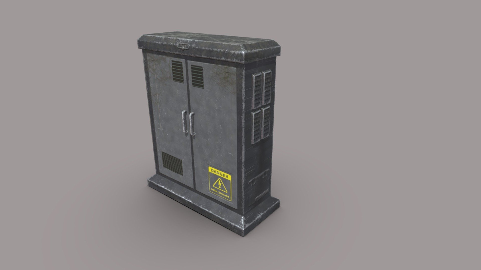 Electric Box - 3D model by NishaMartel [6cf25f3] - Sketchfab