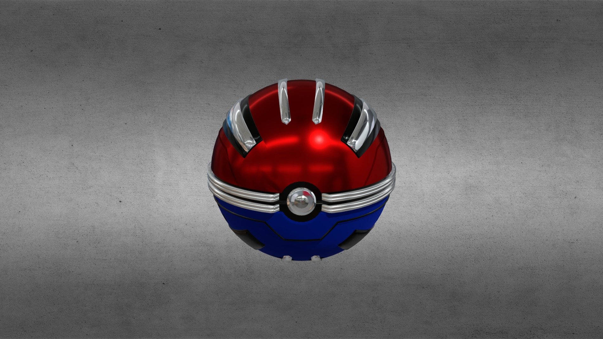 Advanced Pokeball by WatermelonJustice - Download Free 3D model by ...