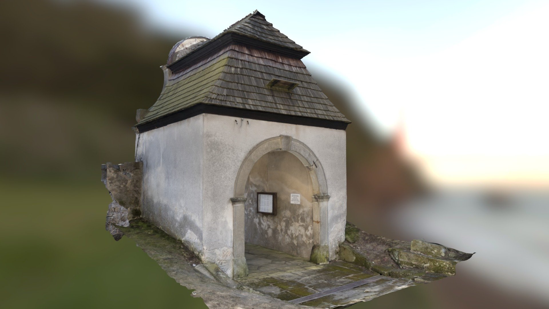 Graveyard Gate - 3D model by Tomáš Musílek (@parleur) [6cf2f30] - Sketchfab