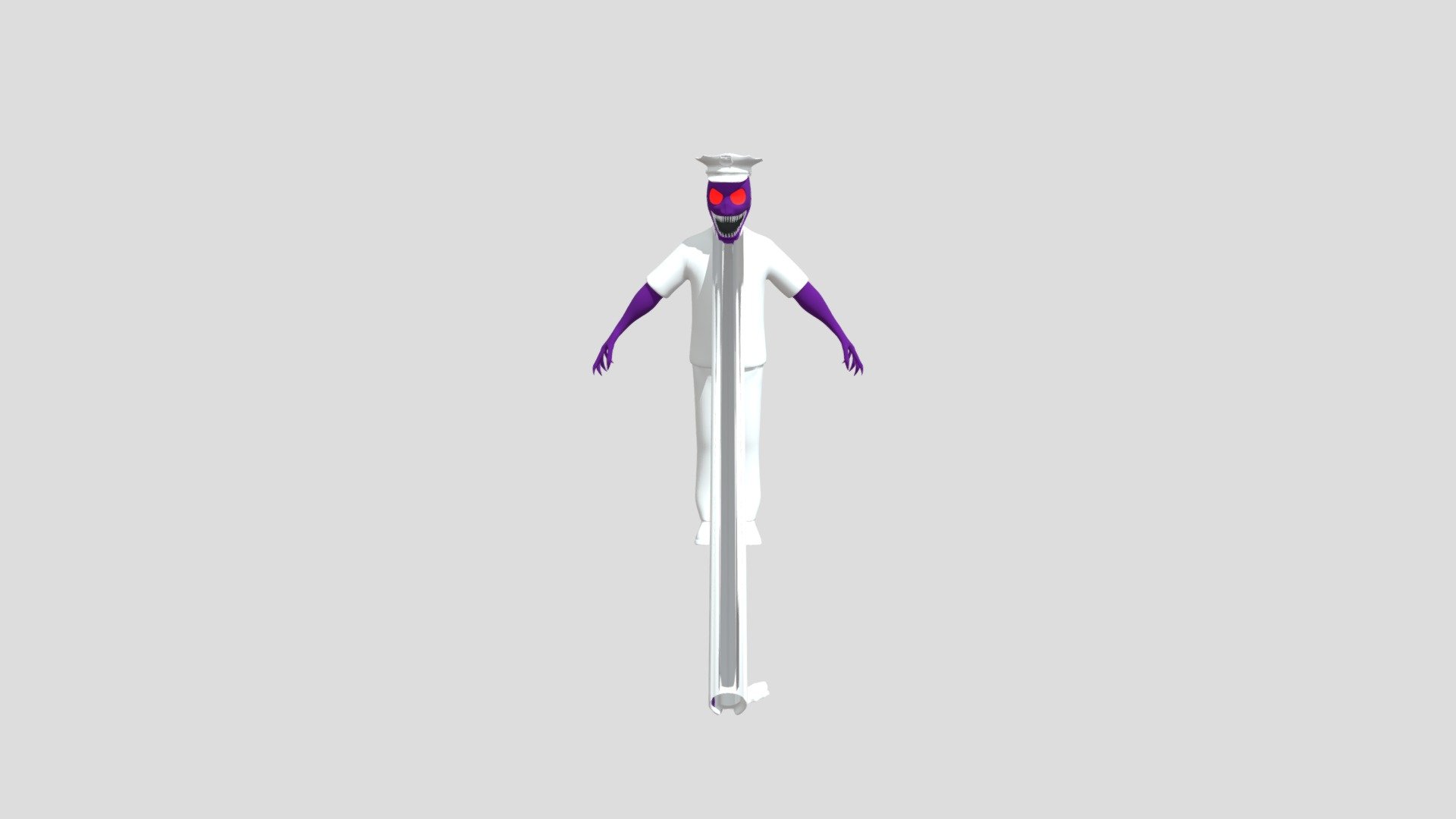 Purple Guy - Download Free 3D model by franclmquadrosdeexordee [6cf3f0b ...