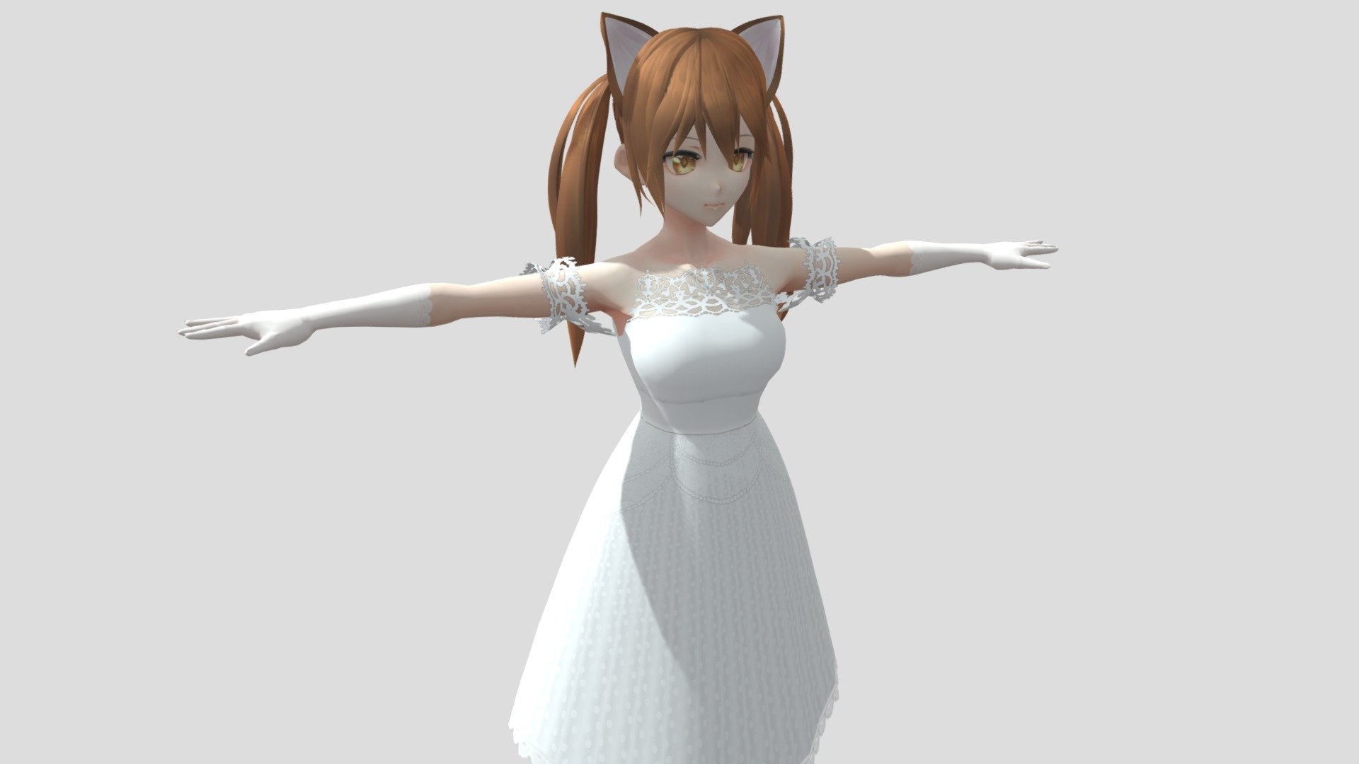 【Anime Character】Maple (Bride/Unity 3D) - Buy Royalty Free 3D model by ...