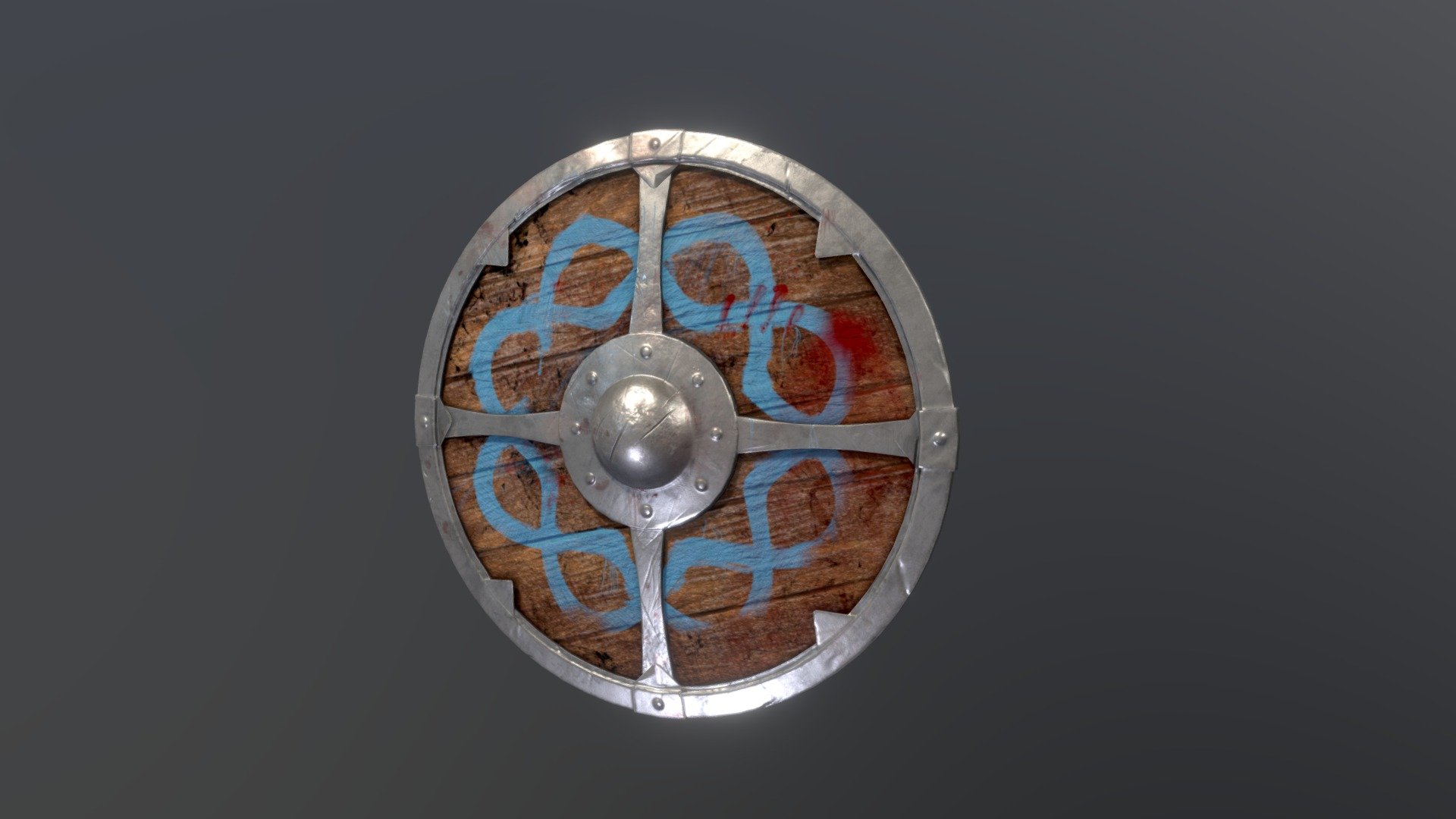 Round Shield - 3D model by Barış Yarıkkaya (@Barisyky) [6cf698f ...