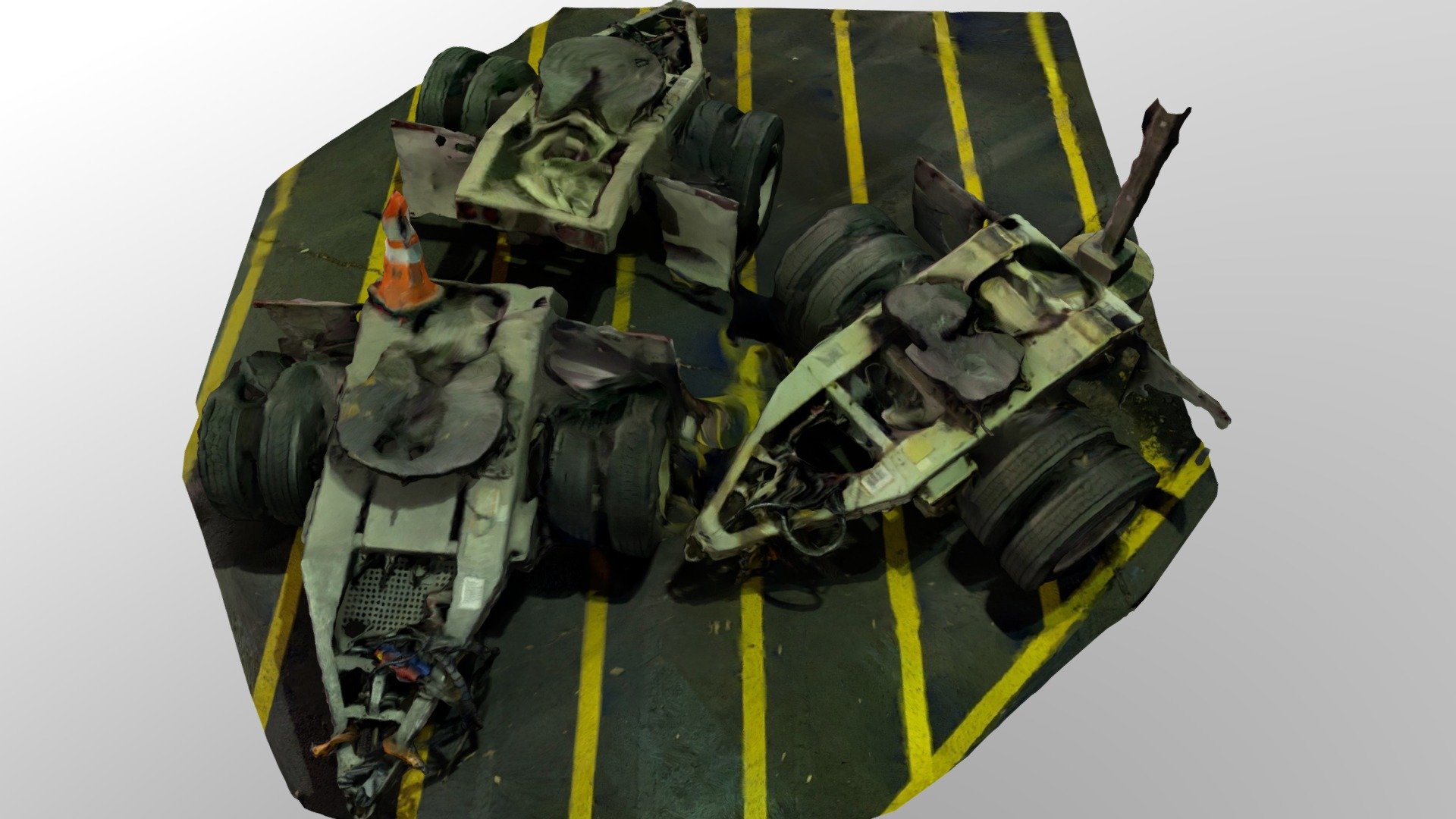 Day 122: Three Trailer Dollies - Download Free 3D model by uttamg911 ...