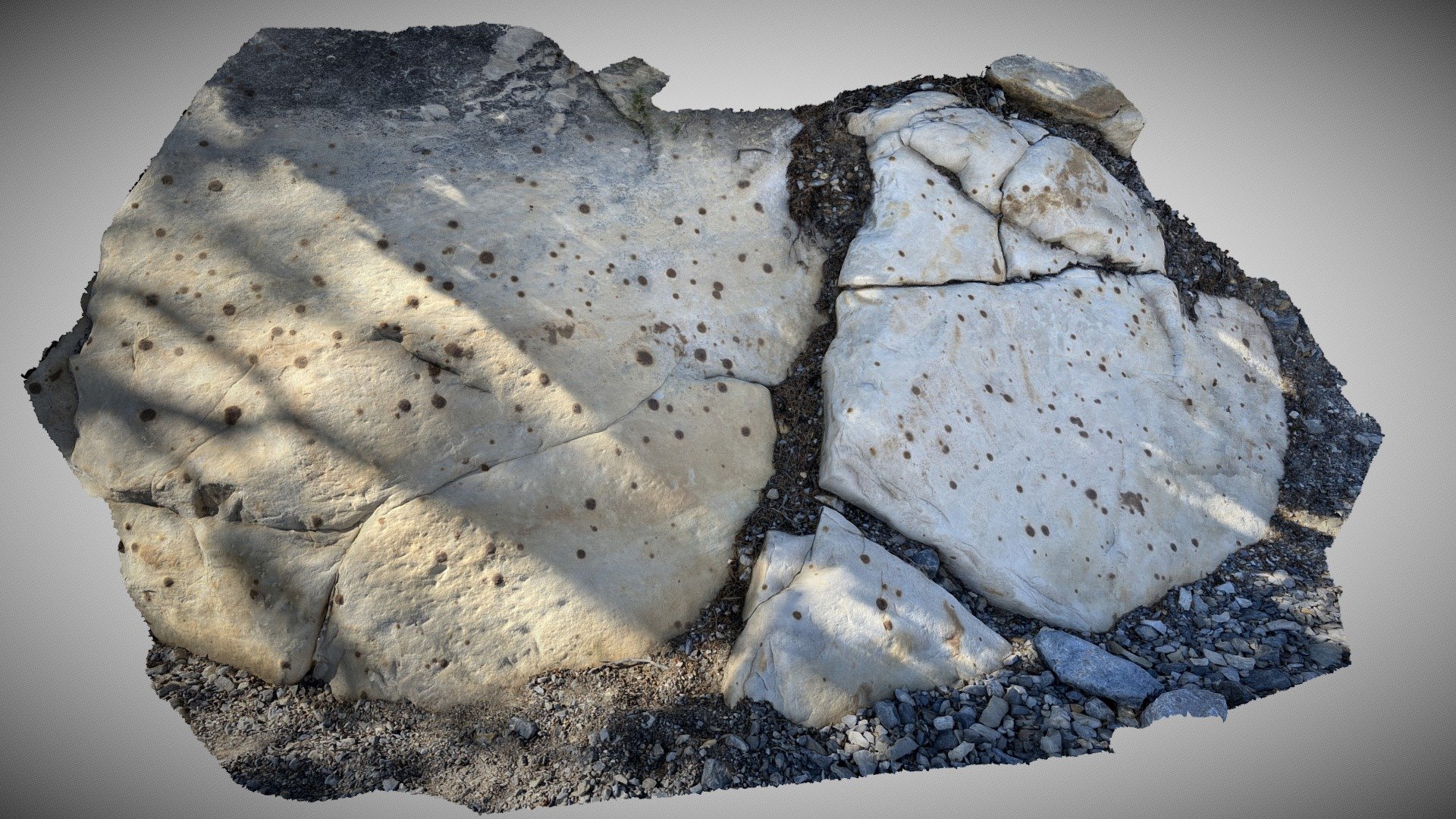Iron concretions in sandstone, USA - Download Free 3D model by Sara ...