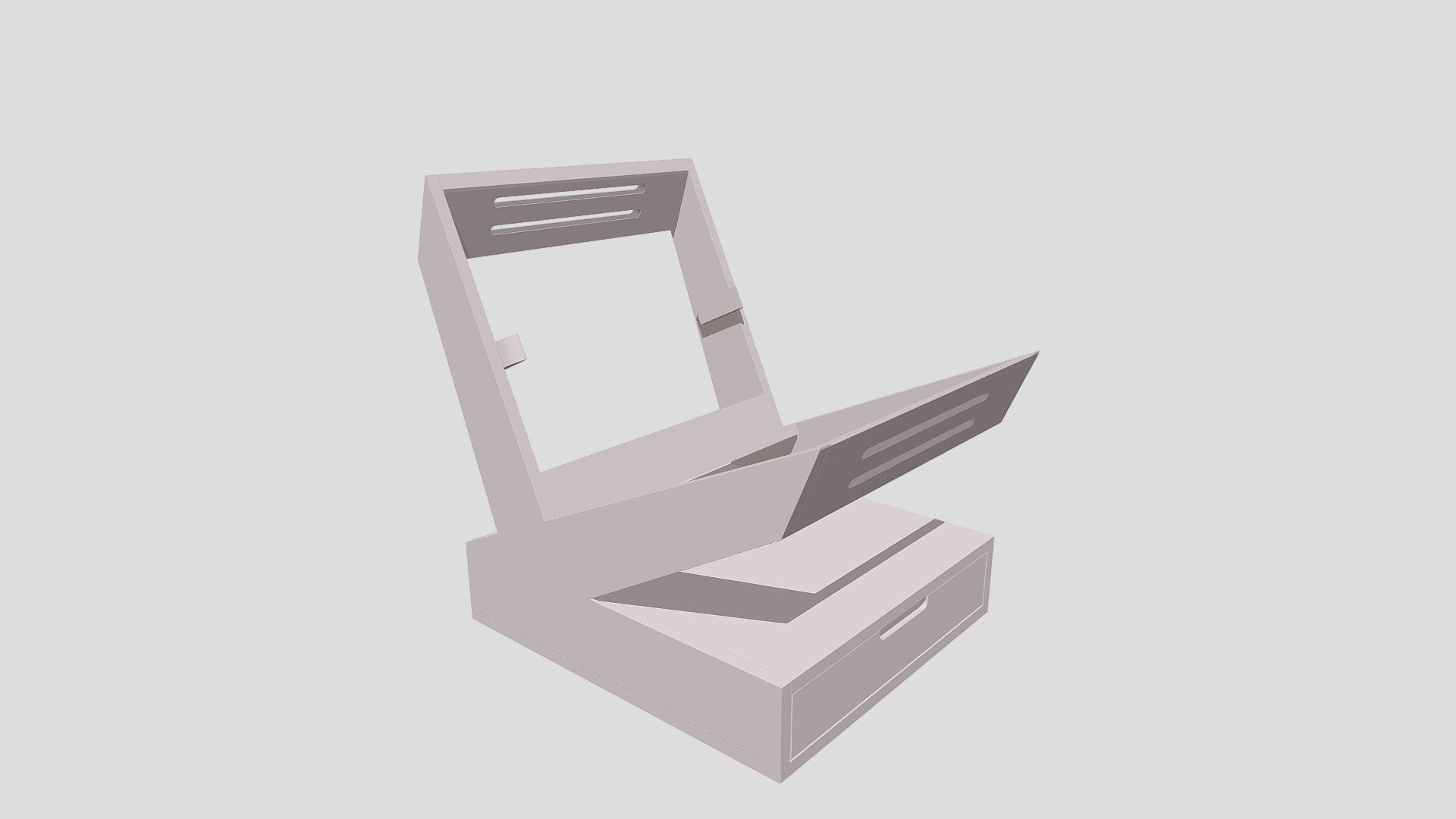 Modular Studio Rack base only - Download Free 3D model by gorepants ...