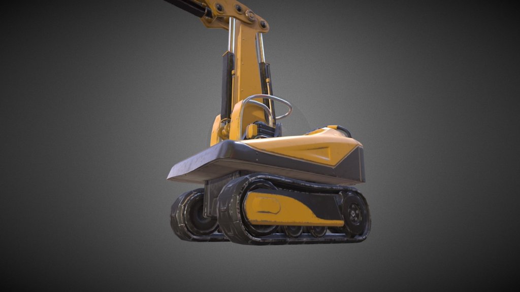 Demolition Robot - 3D model by krzysztofgradowsky [6cf7d68] - Sketchfab