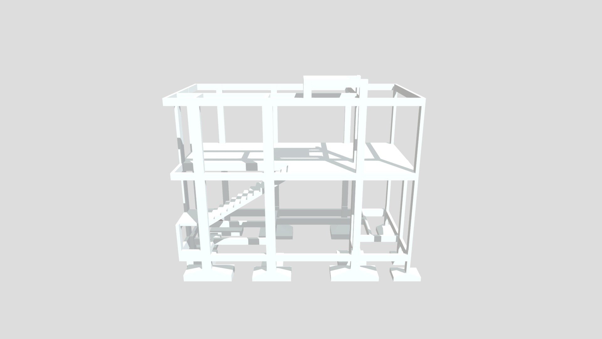 PROJETO ESTRUTURAL 3D MICHAEL - 3D model by eng.douglas.ramos [6cf817b ...
