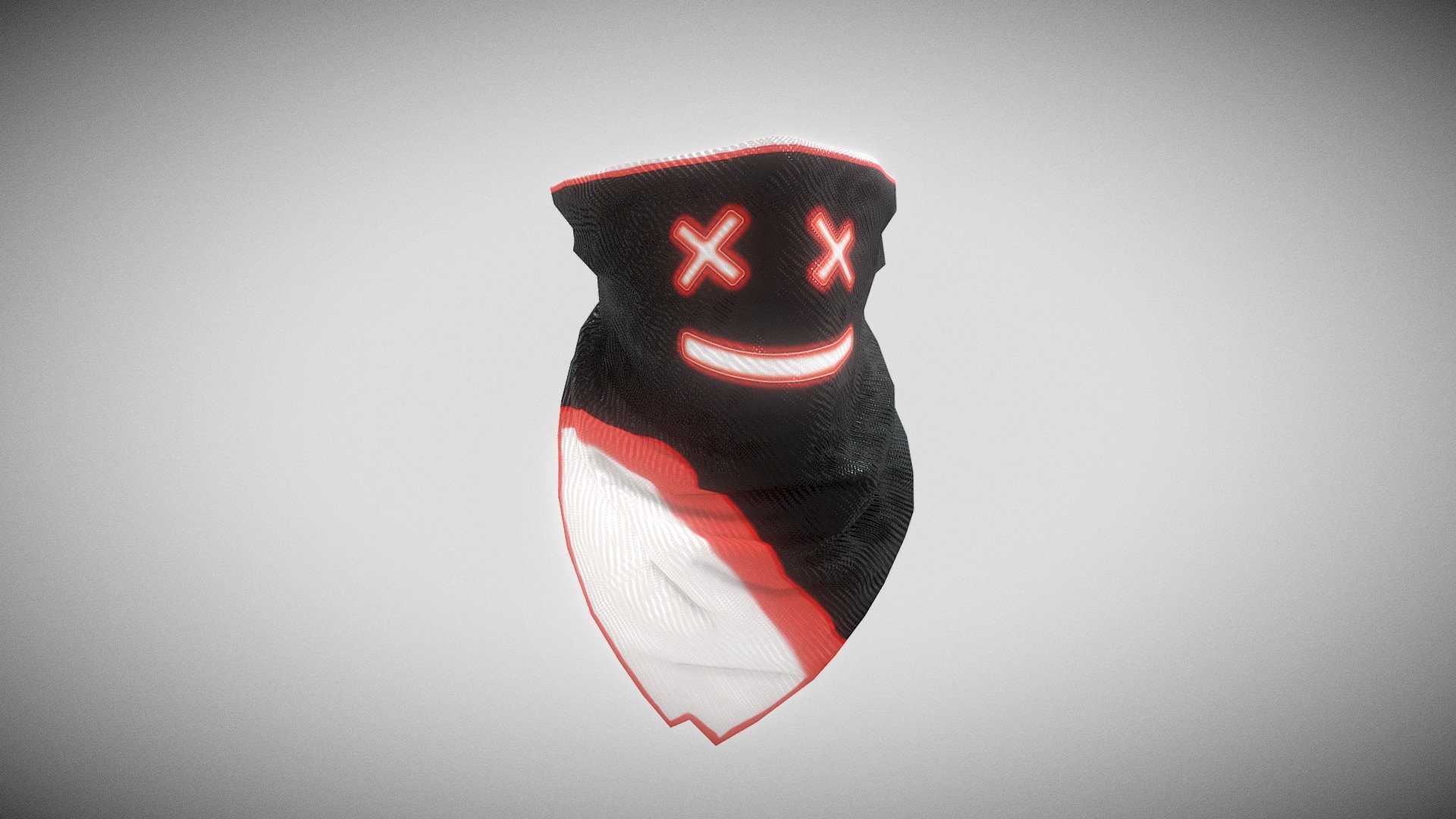 Neon Death (red) - 3D model by IKY (@IKYx) [6cf9008] - Sketchfab