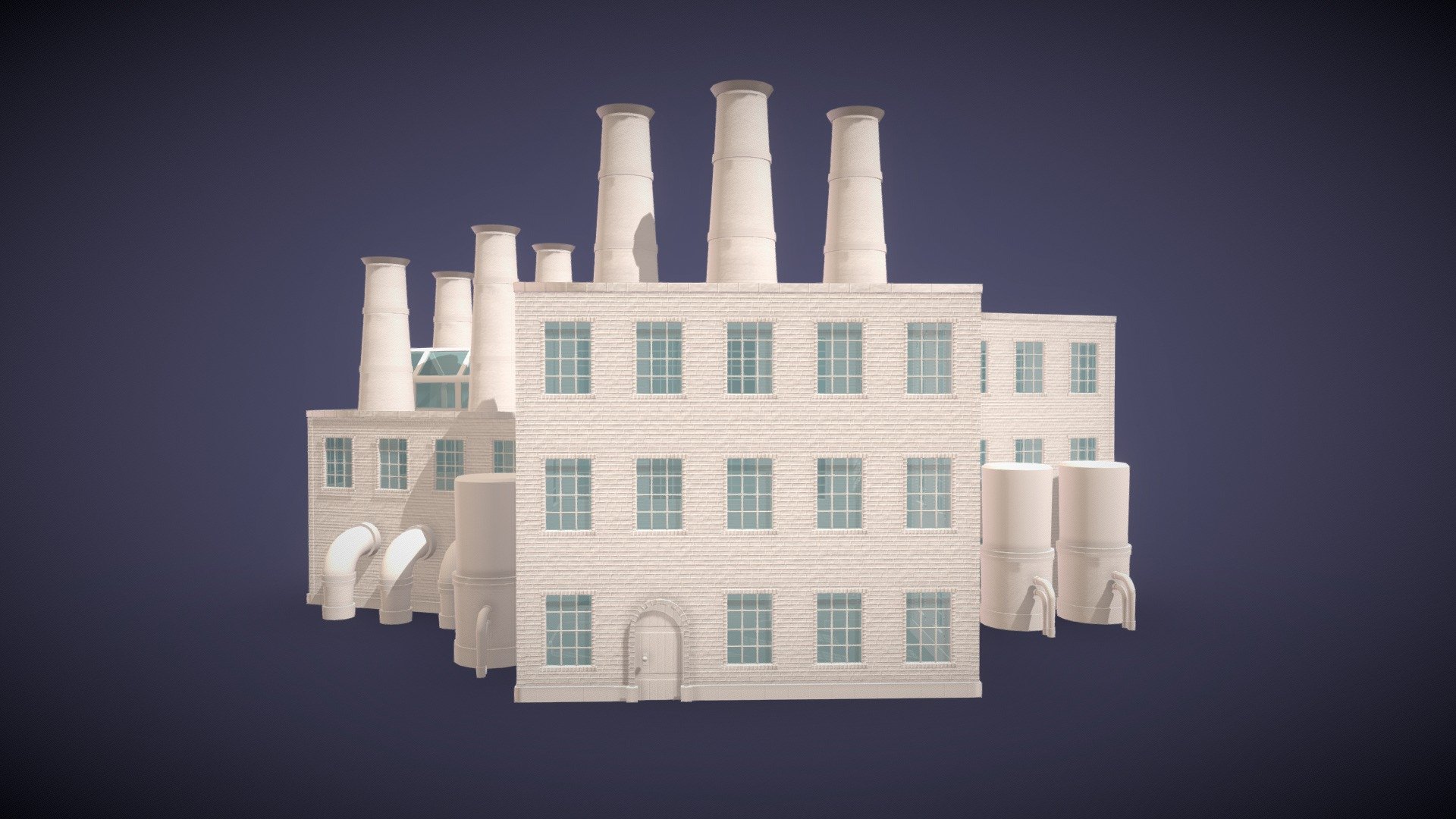 Modular factories - 3D model by Marine Millot (@mononoke06) [6cf99a0 ...
