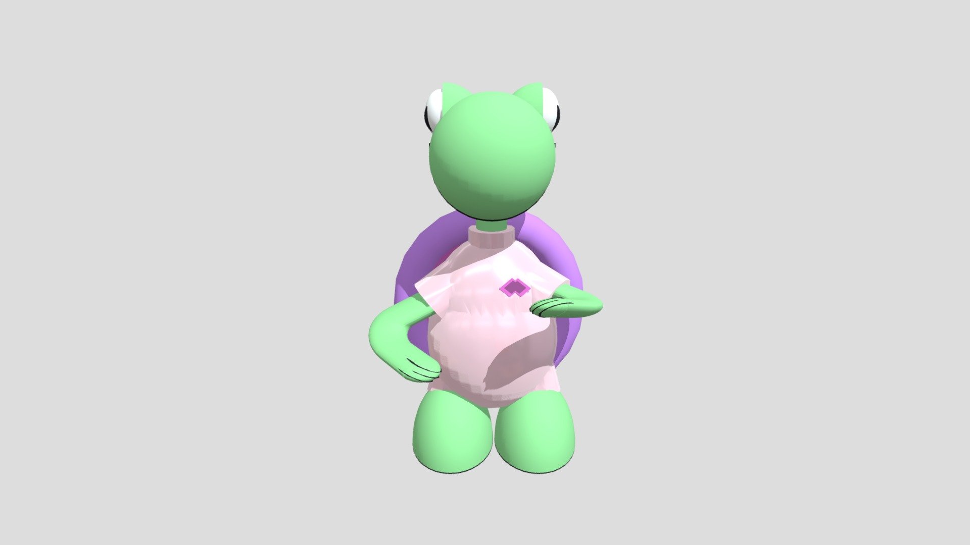 Turtle Dancer Funky Town - 3D model by GemmyIsGood2025 (@Mini ...