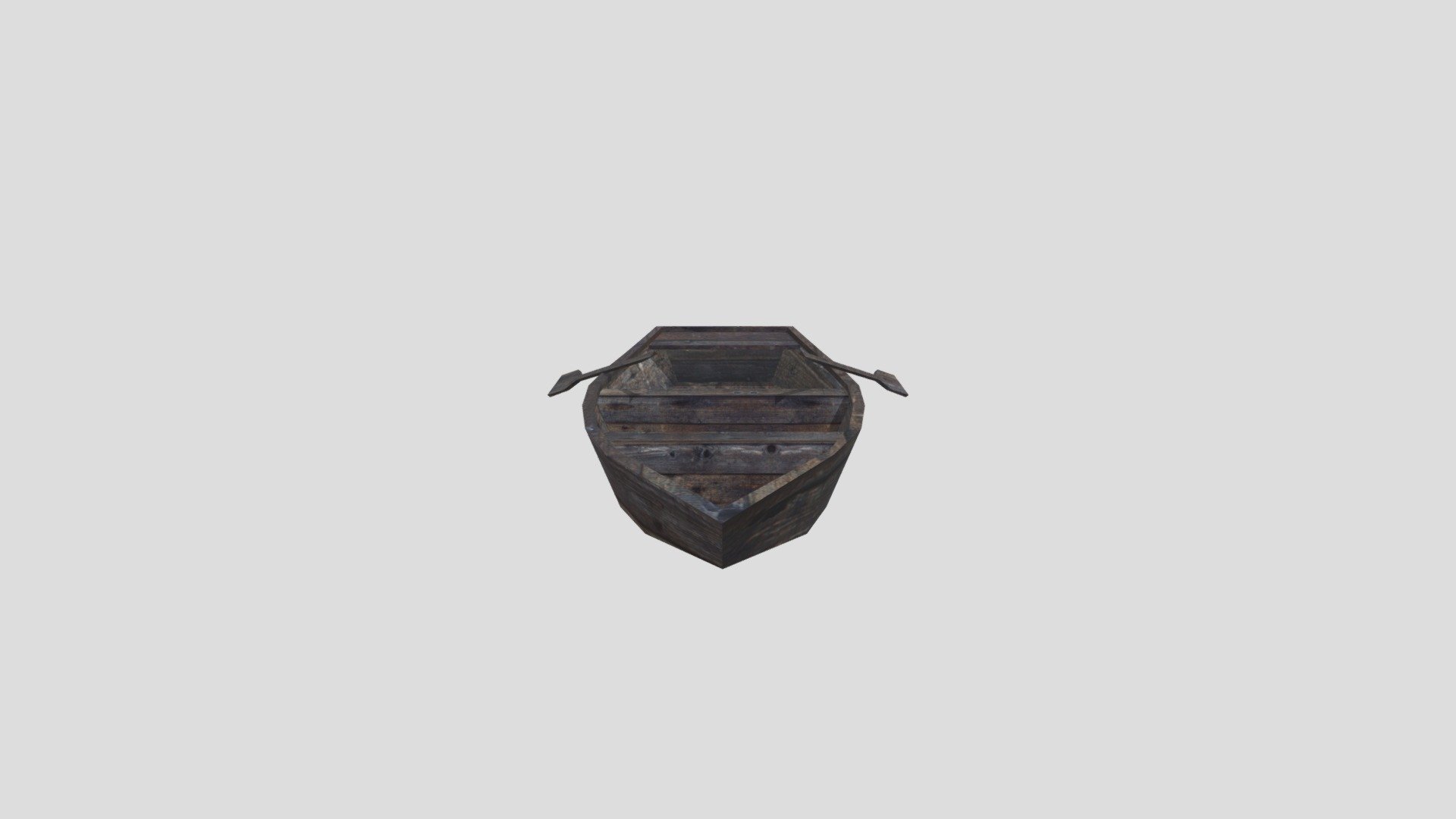 Medieval Rowboat - Download Free 3D model by AnyRPG [6cfb2d7] - Sketchfab