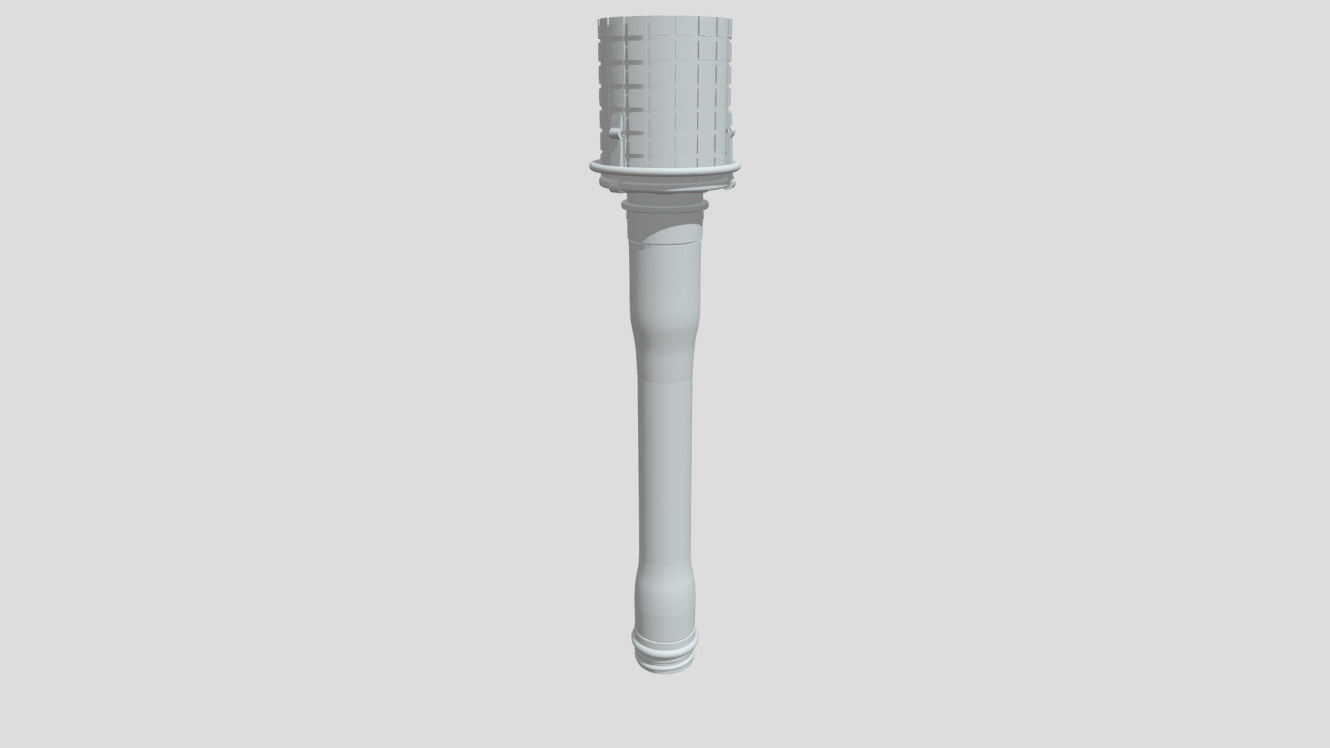 M24 Steilhandgranate Fragmentation sleeve square - 3D model by ...