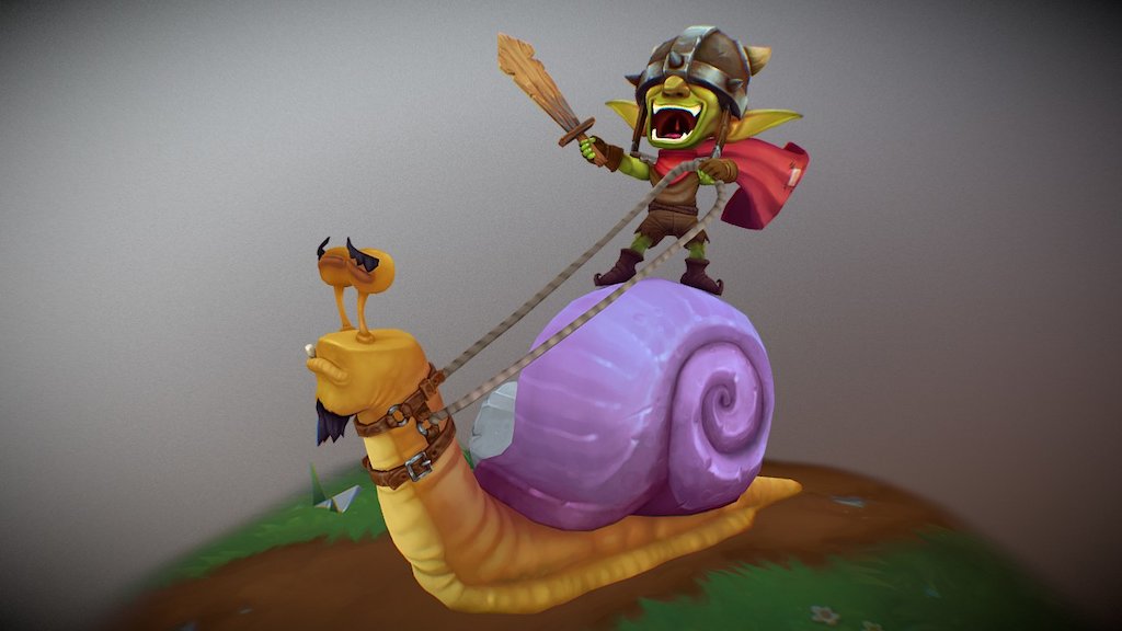 Goblin the Knight - 3D model by chemotoledo [6cfcabb] - Sketchfab