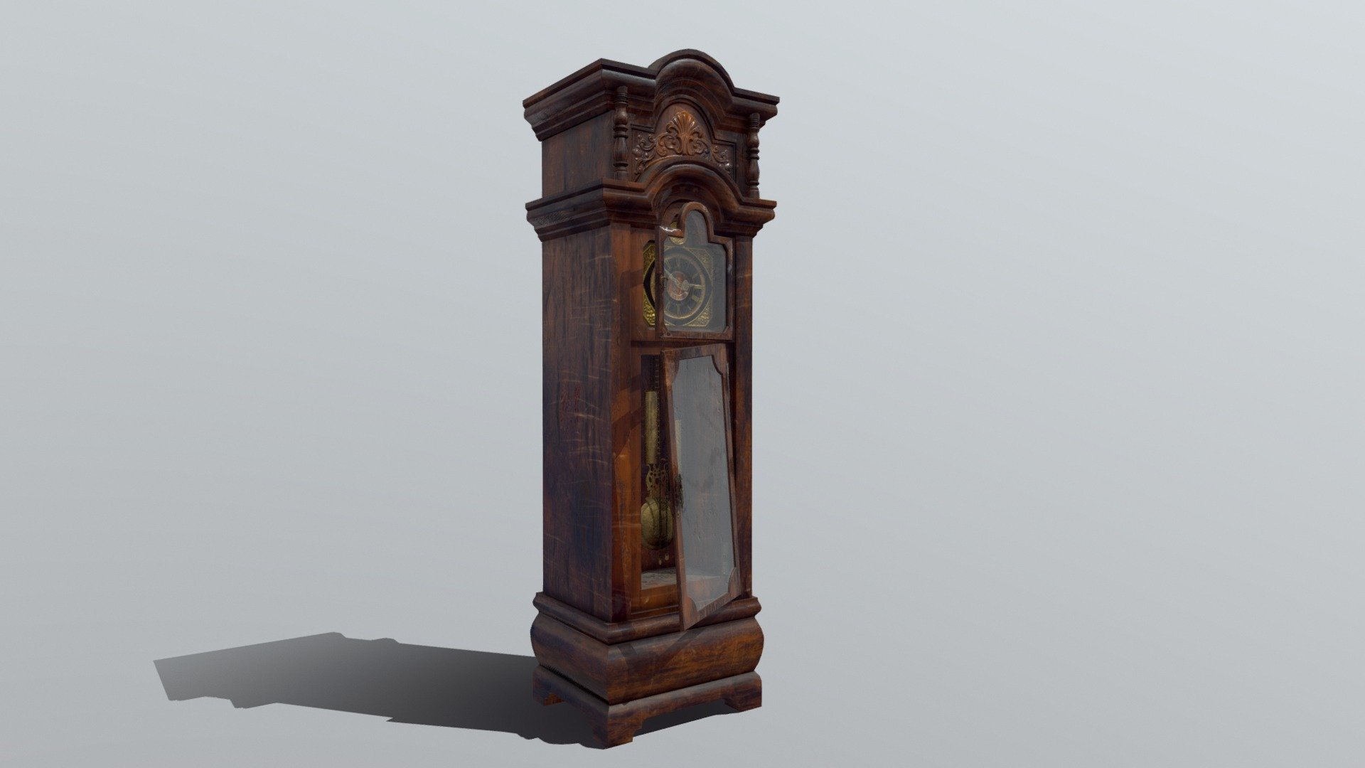 Antique Clock - 3D model by AnnaBelle Fibonacci (@annabellefibonacci ...