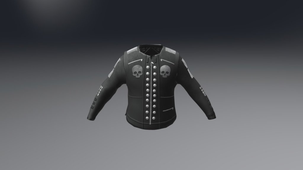 anarchist metal jacket - 3D model by Plamen (@dontomi2) [6cfe218 ...