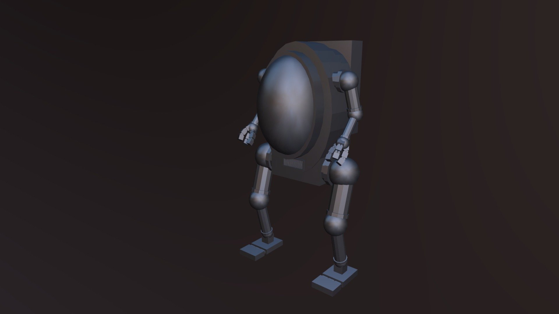 Primatives Mech - Download Free 3D model by Mike Dodds (@MikeDodds ...