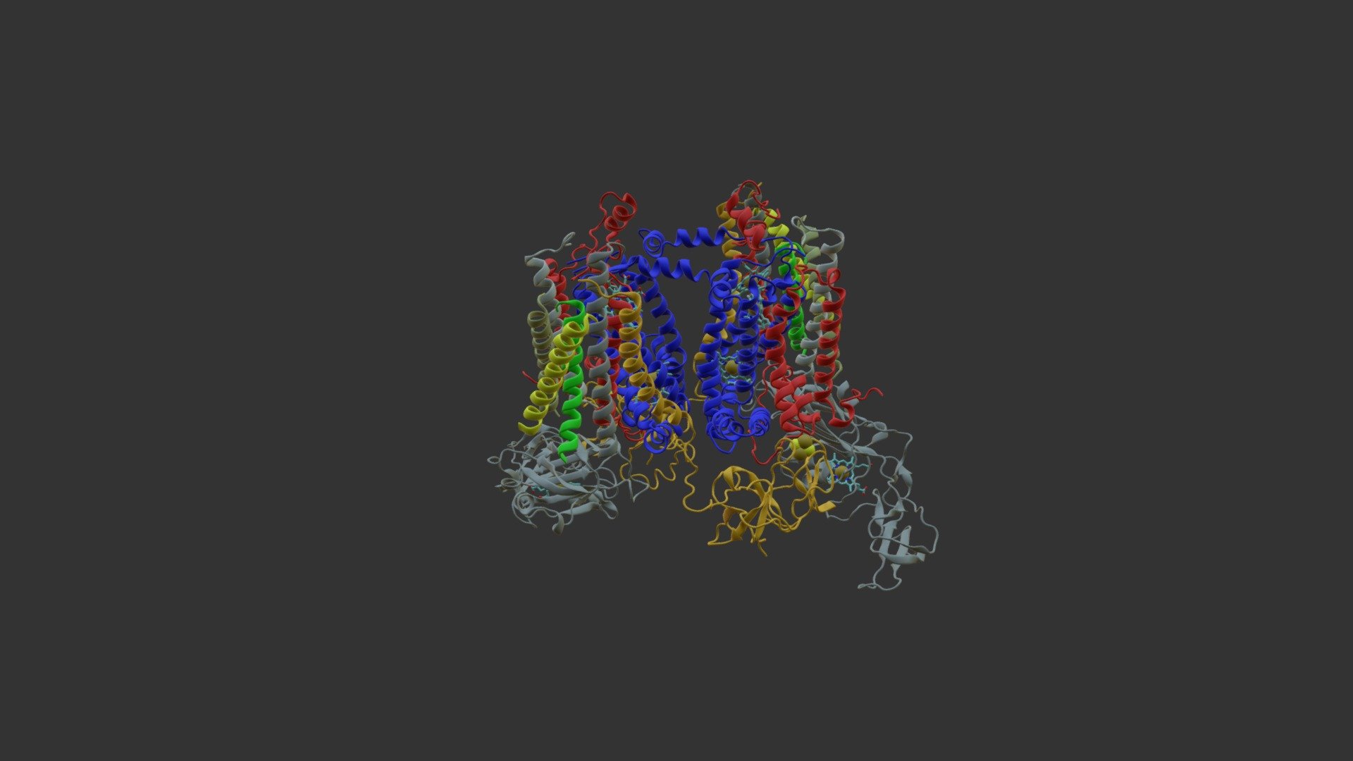 cytochrome b6f - 3D model by Jim (@jdzook) [6cfe64e] - Sketchfab