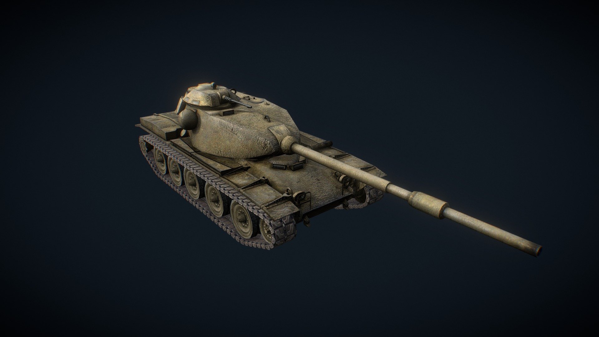 т95е6 - 3D model by World of Tanks: Blitz (@wot.blitz) [6cfe744] - Sketchfab