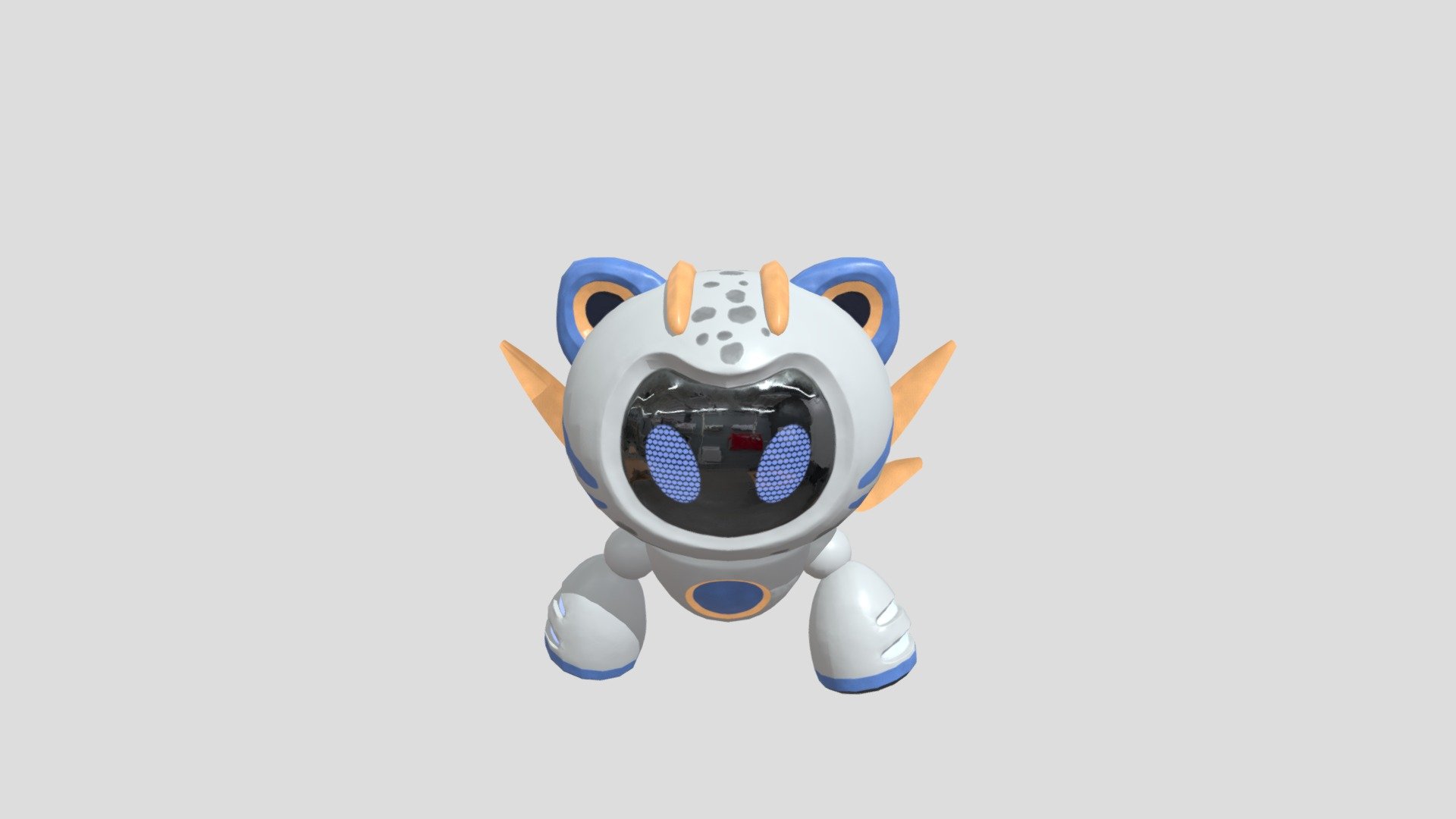 Drk-Bot - 3D model by ytdarkdnx [6cfe7db] - Sketchfab