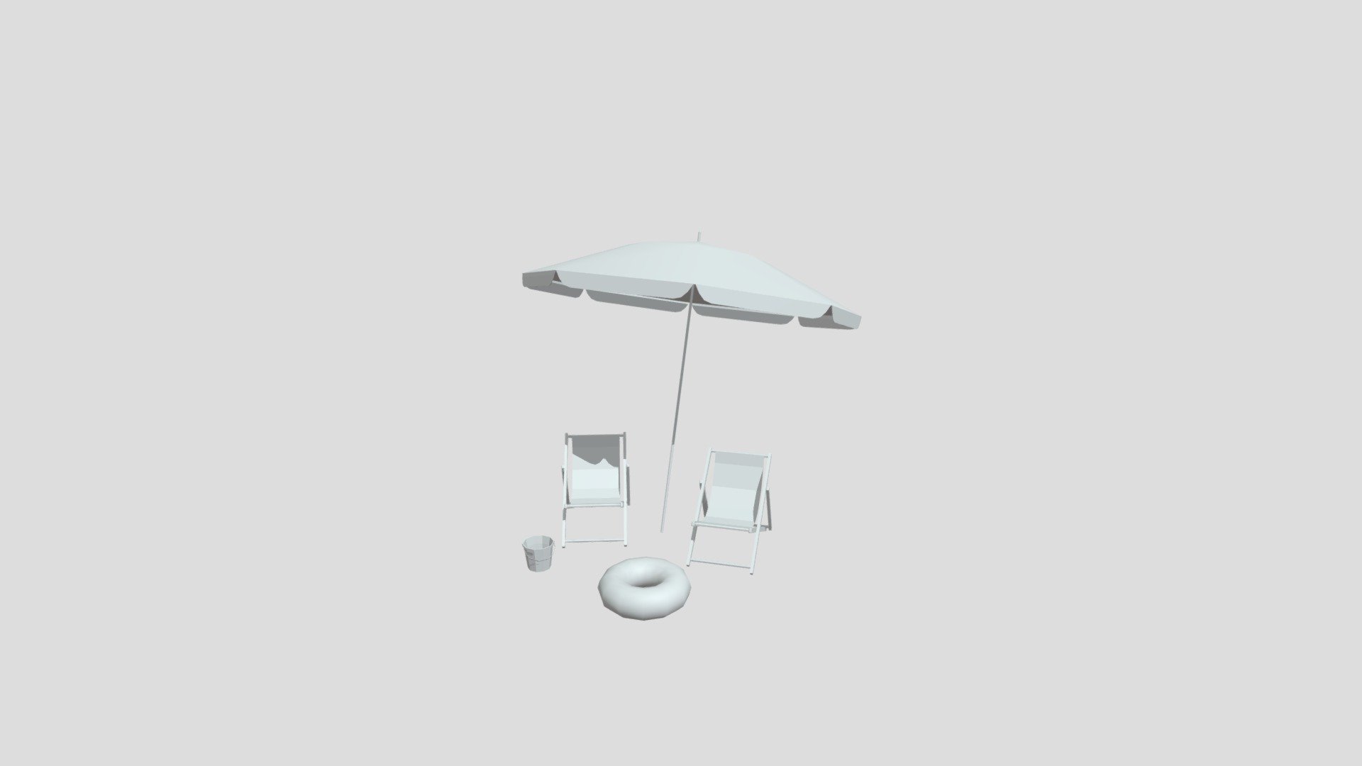 By The Ocean - 3 Simple Props - 3D model by Thys_Goossens [6cff095 ...