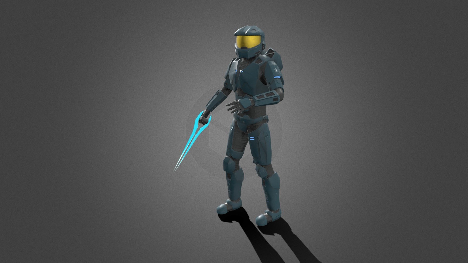 Halo Spartan - 3D model by Carter86 [6cffd2f] - Sketchfab