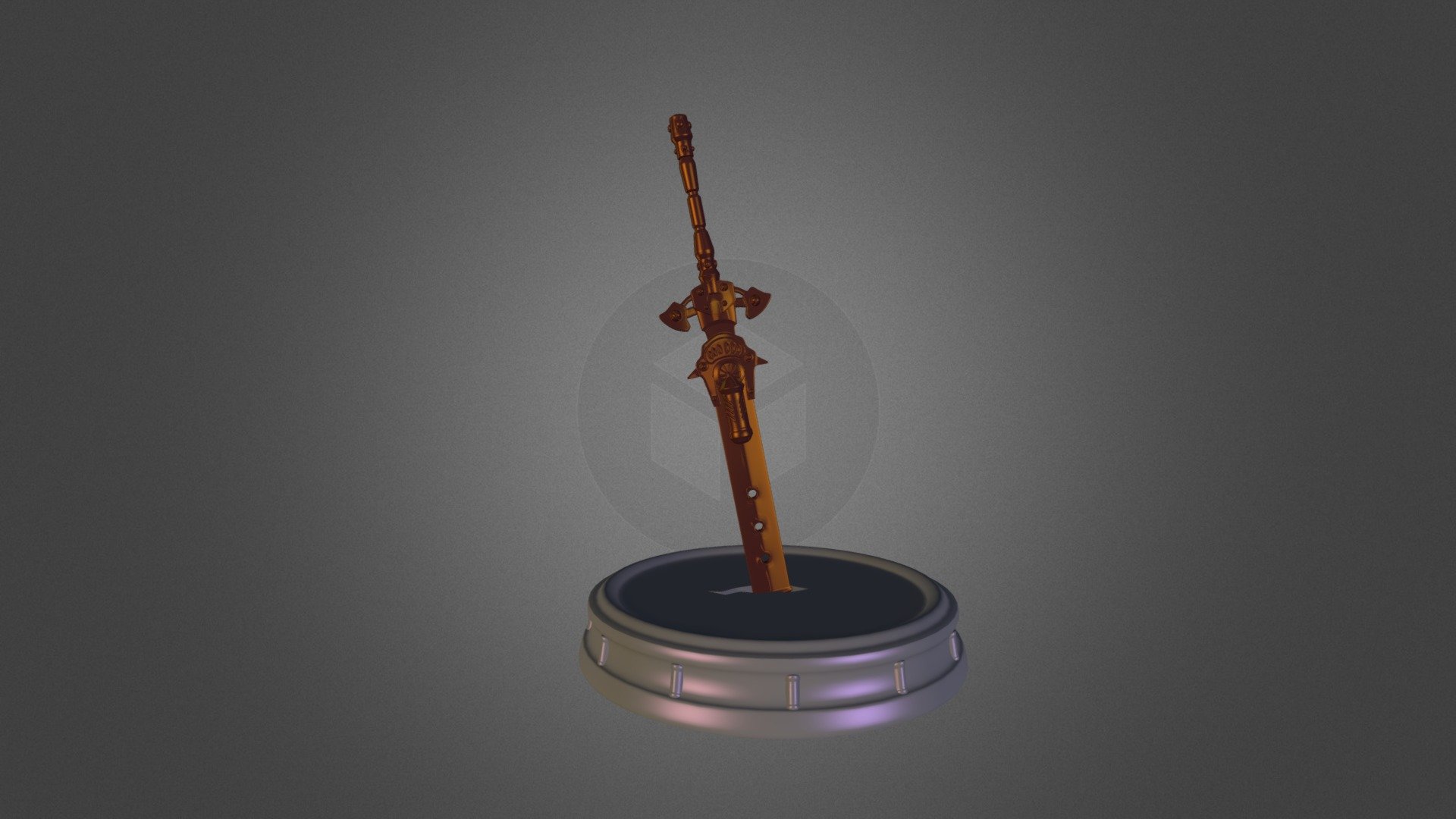 Steam Punk Sword - Download Free 3D model by Dominik Lebiedowicz ...