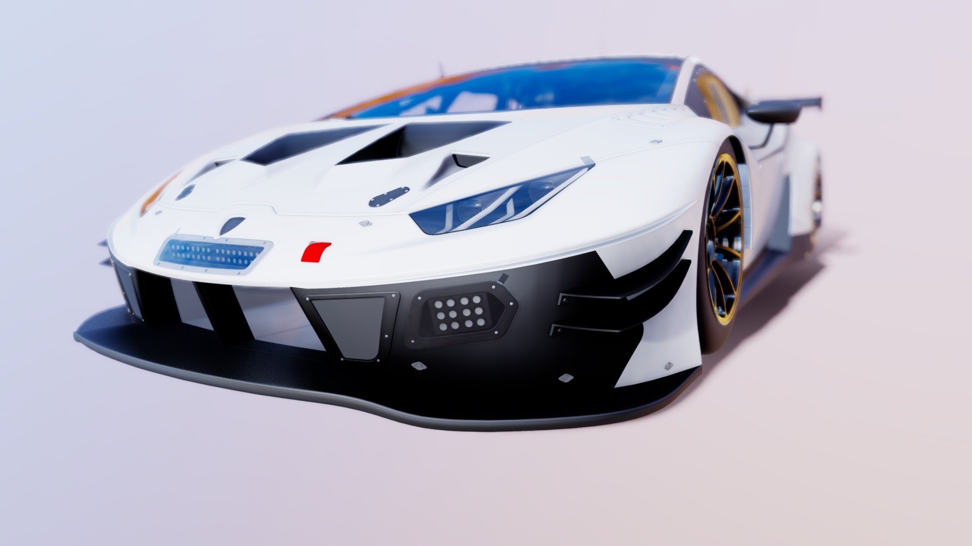 Lamborghini Huracan GT3 EVO - Download Free 3D model by kevin (ケビン ...