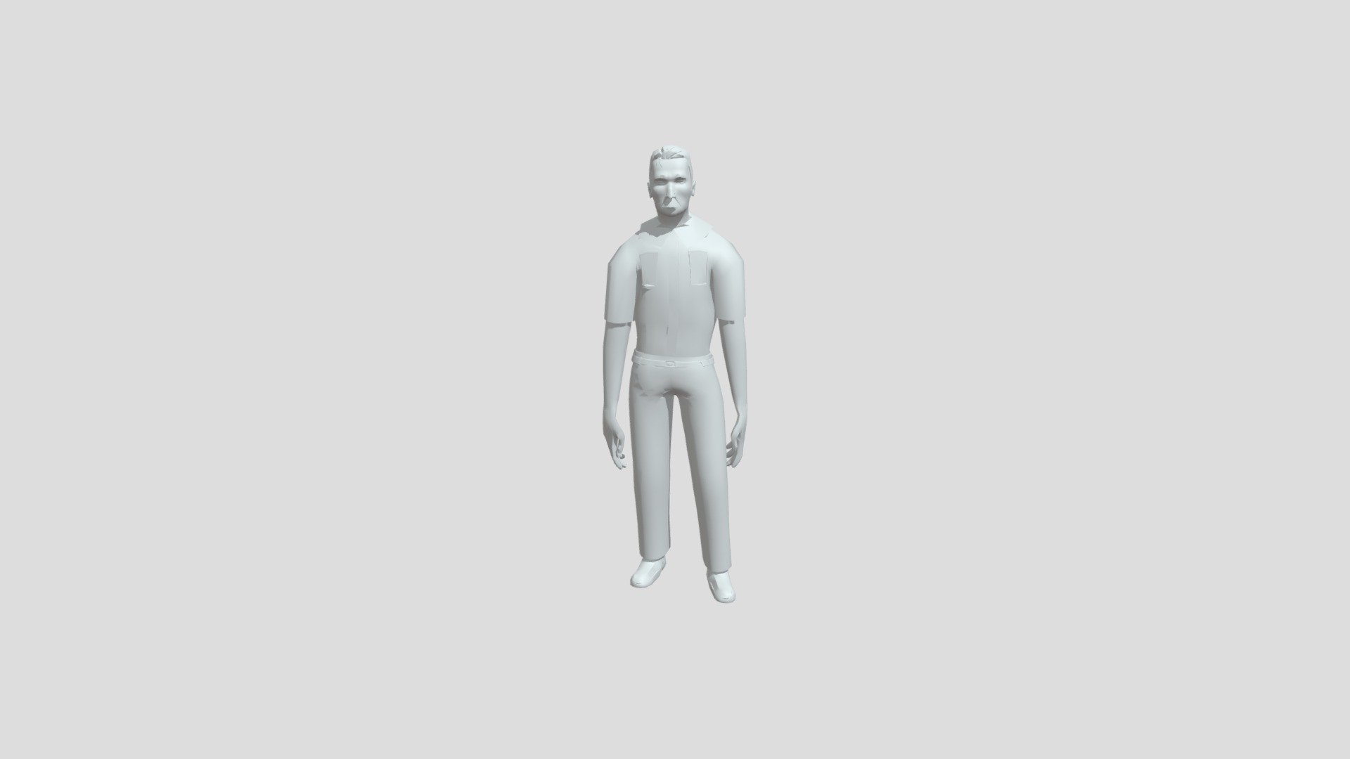 Standing Idle To Fight Idle - 3D model by issacw [6d036bd] - Sketchfab
