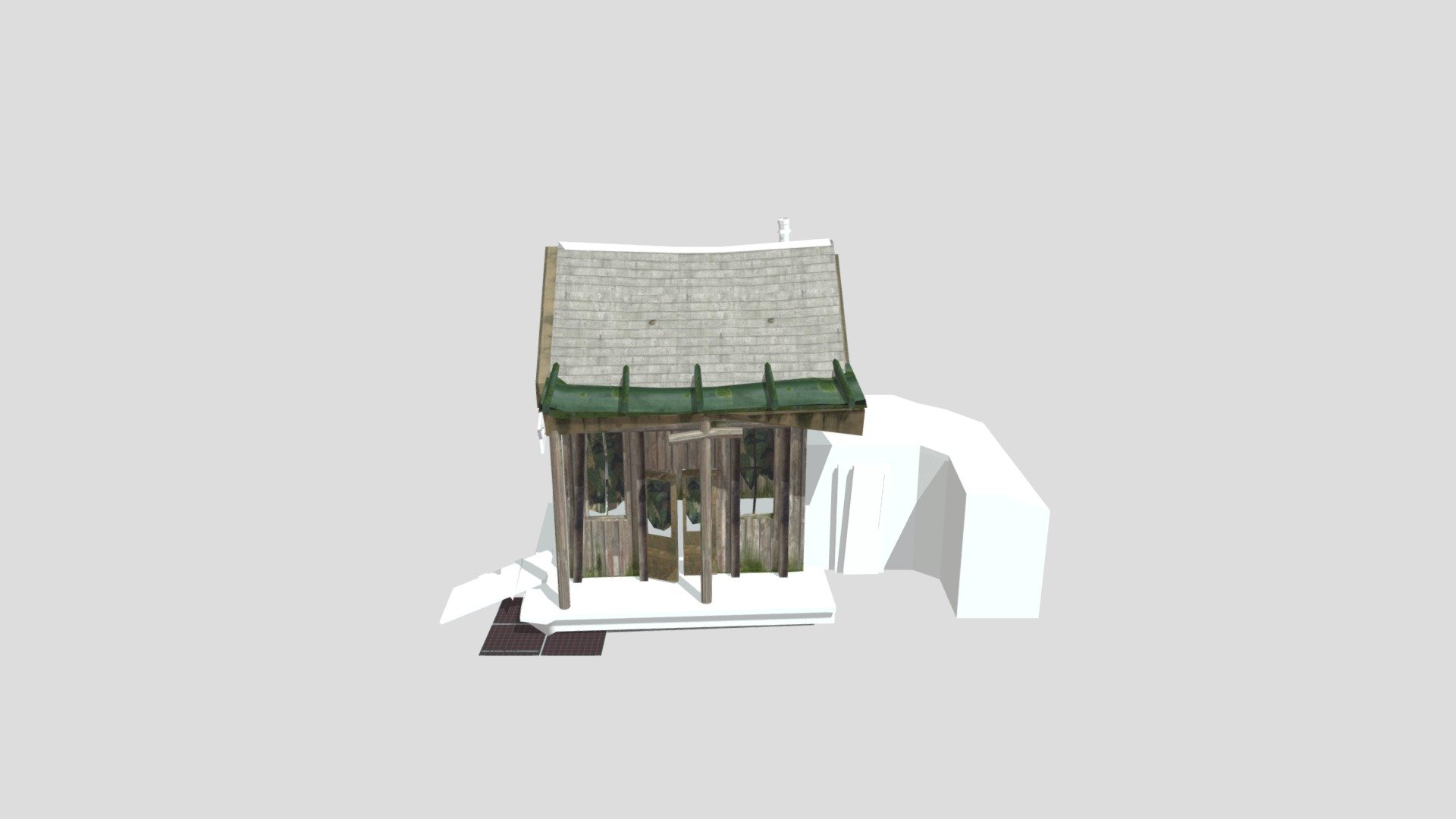 Forest_Loner_House - 3D model by Lise_Vanhoutte [6d03763] - Sketchfab