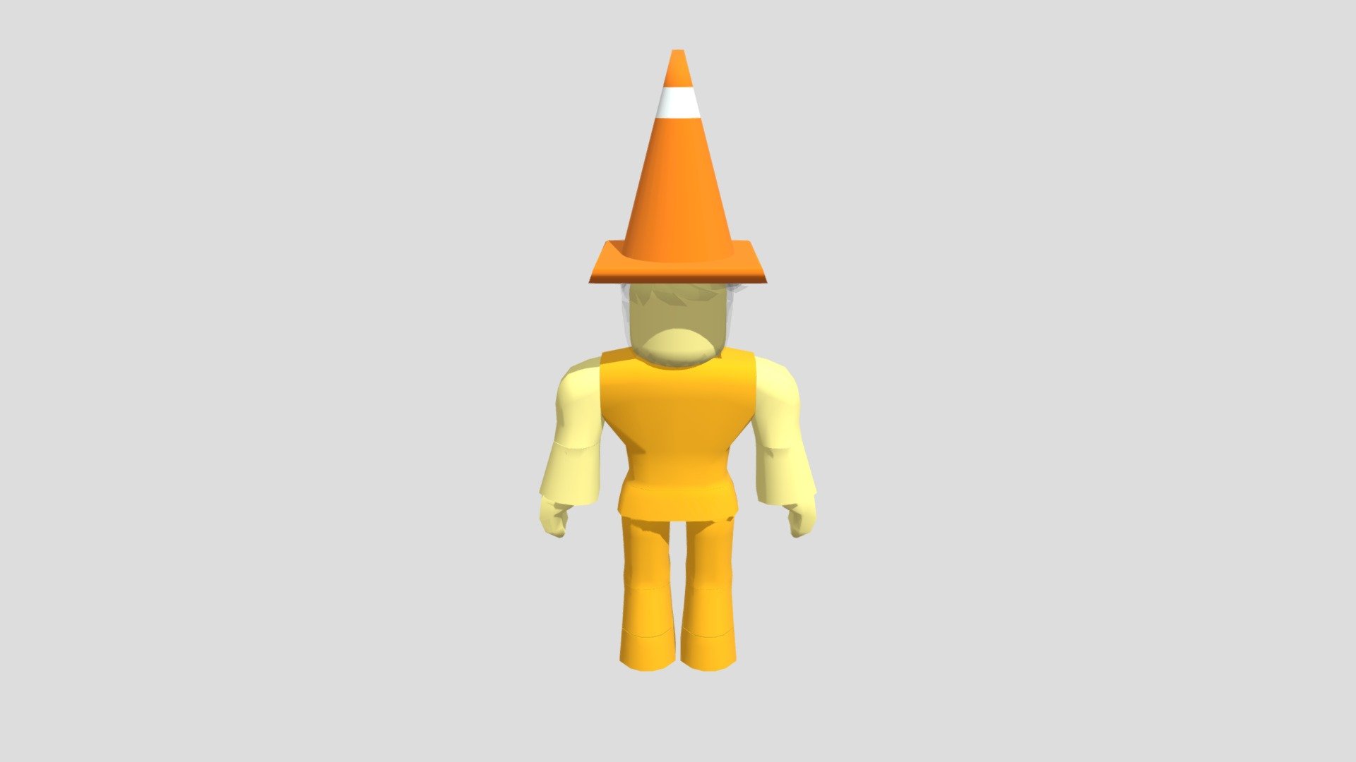 Cone Man - Download Free 3D model by Sc00ter825 (@andyrains111 ...