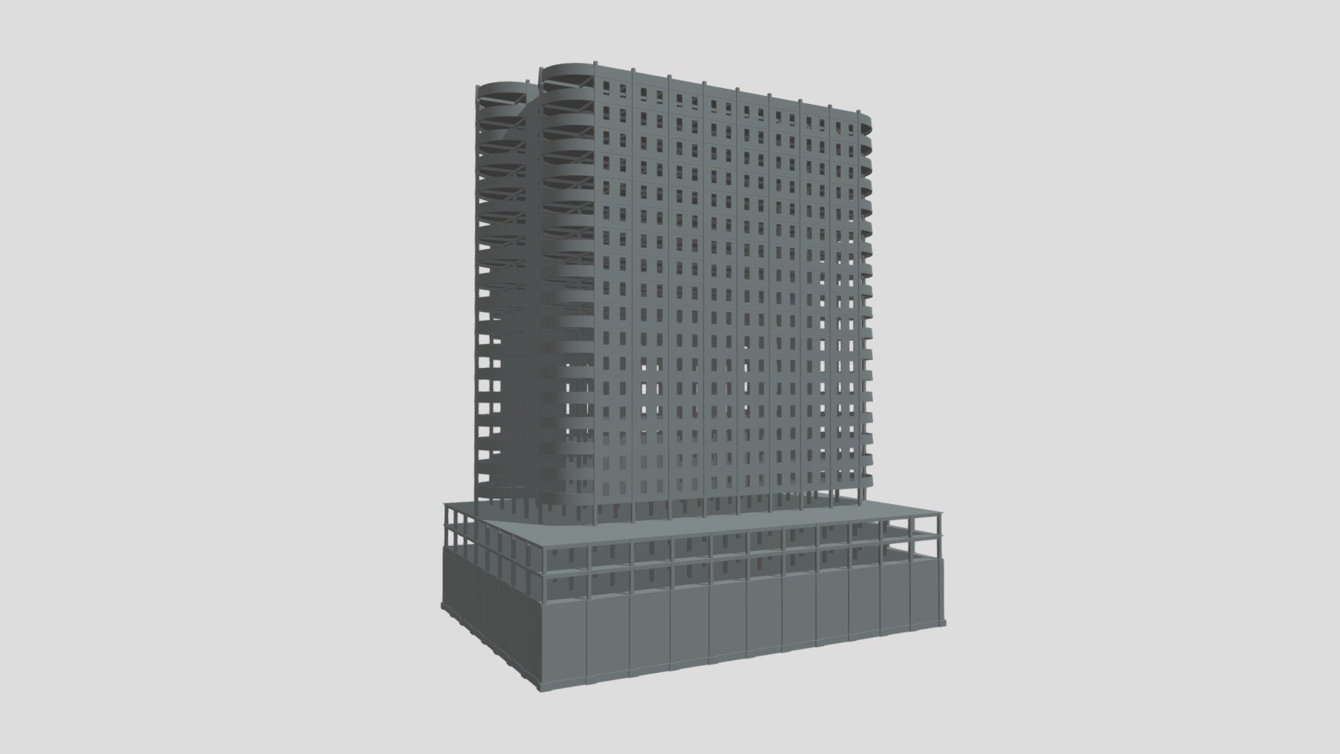 Structural Framework \ SF018 - 3D model by Amir Baloch (@amirbaloch ...