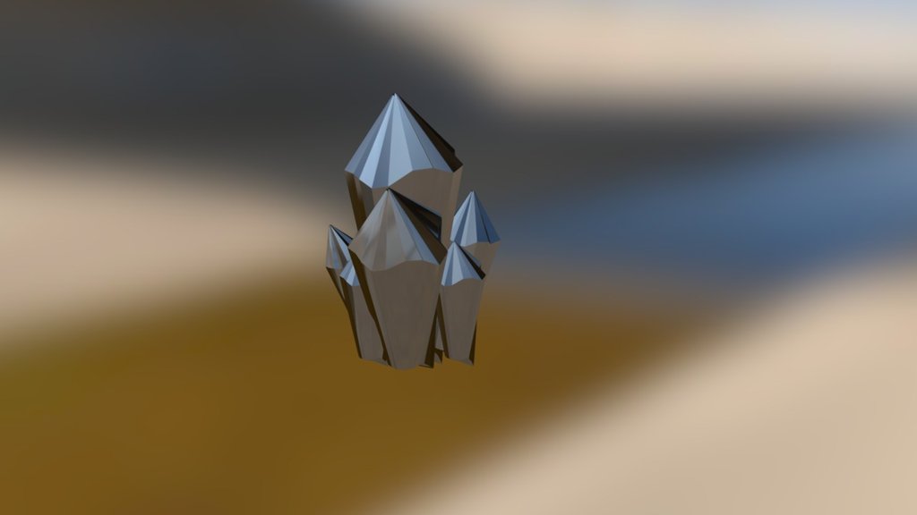 Crystals - 3D model by marathonpig [6d0526a] - Sketchfab