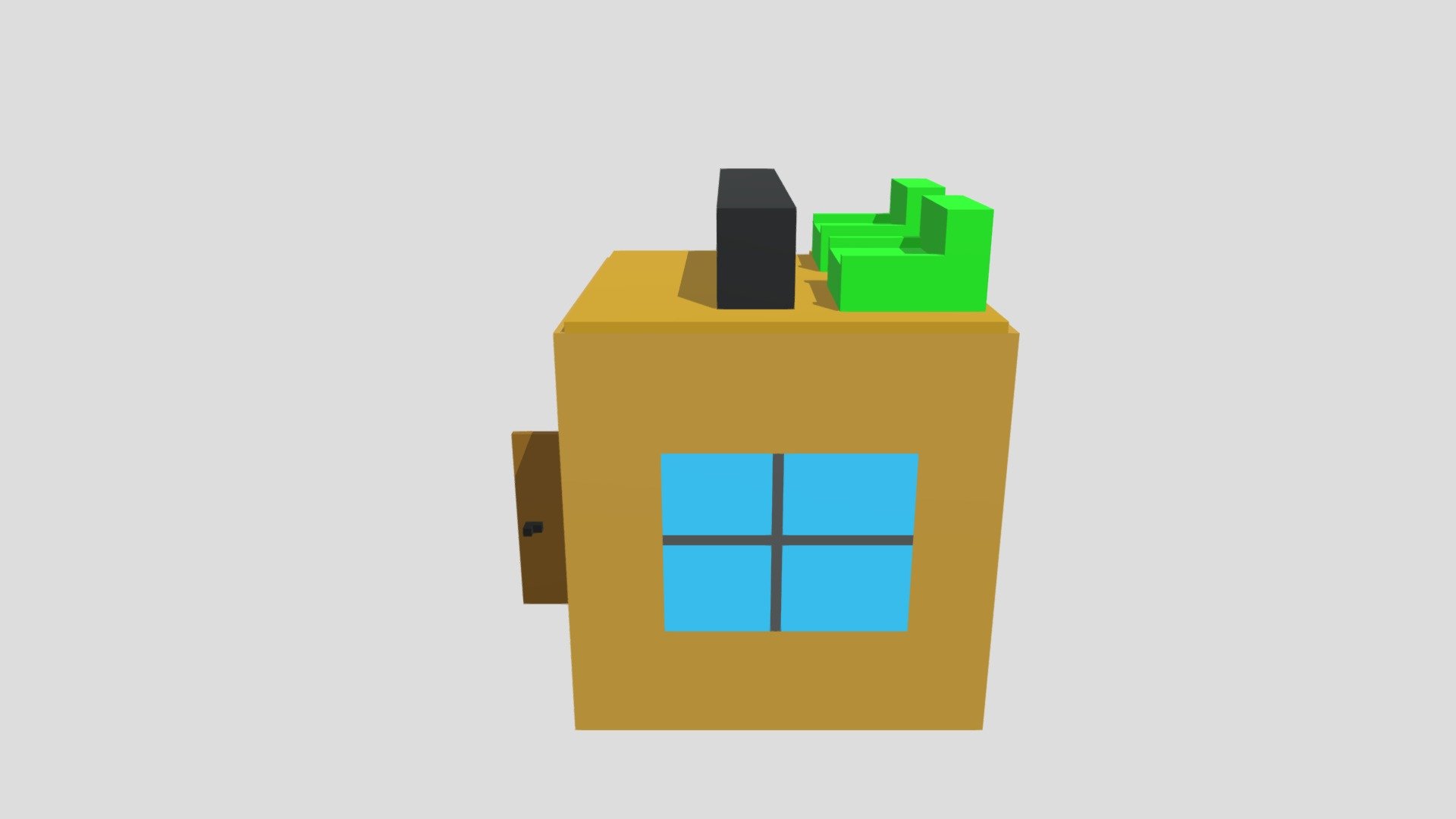 Дом мишки фнивтер - 3D model by artem2012. [6d058da] - Sketchfab