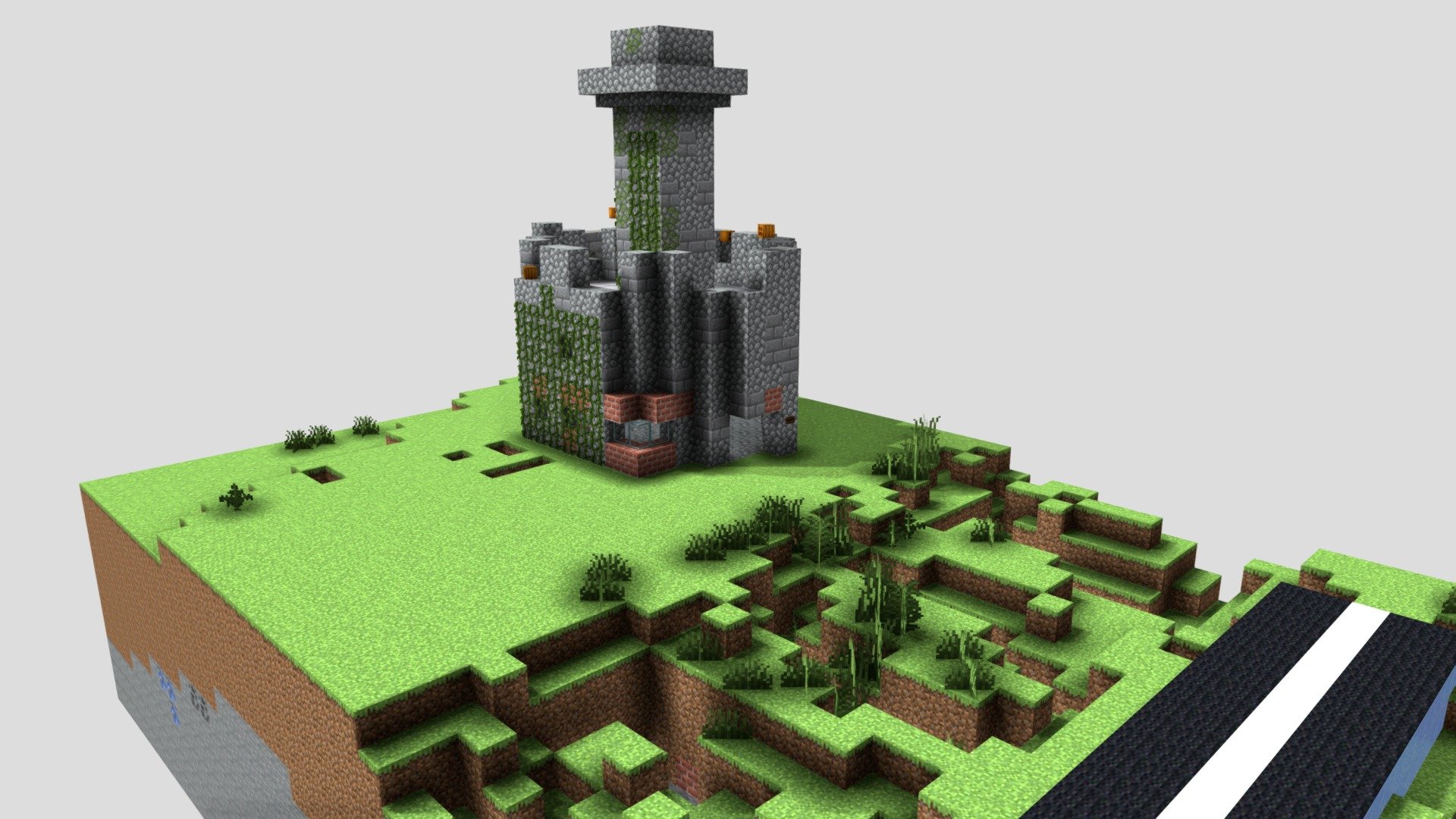 'Annie's Castle' version 2, Jane Pit - Download Free 3D model by ...