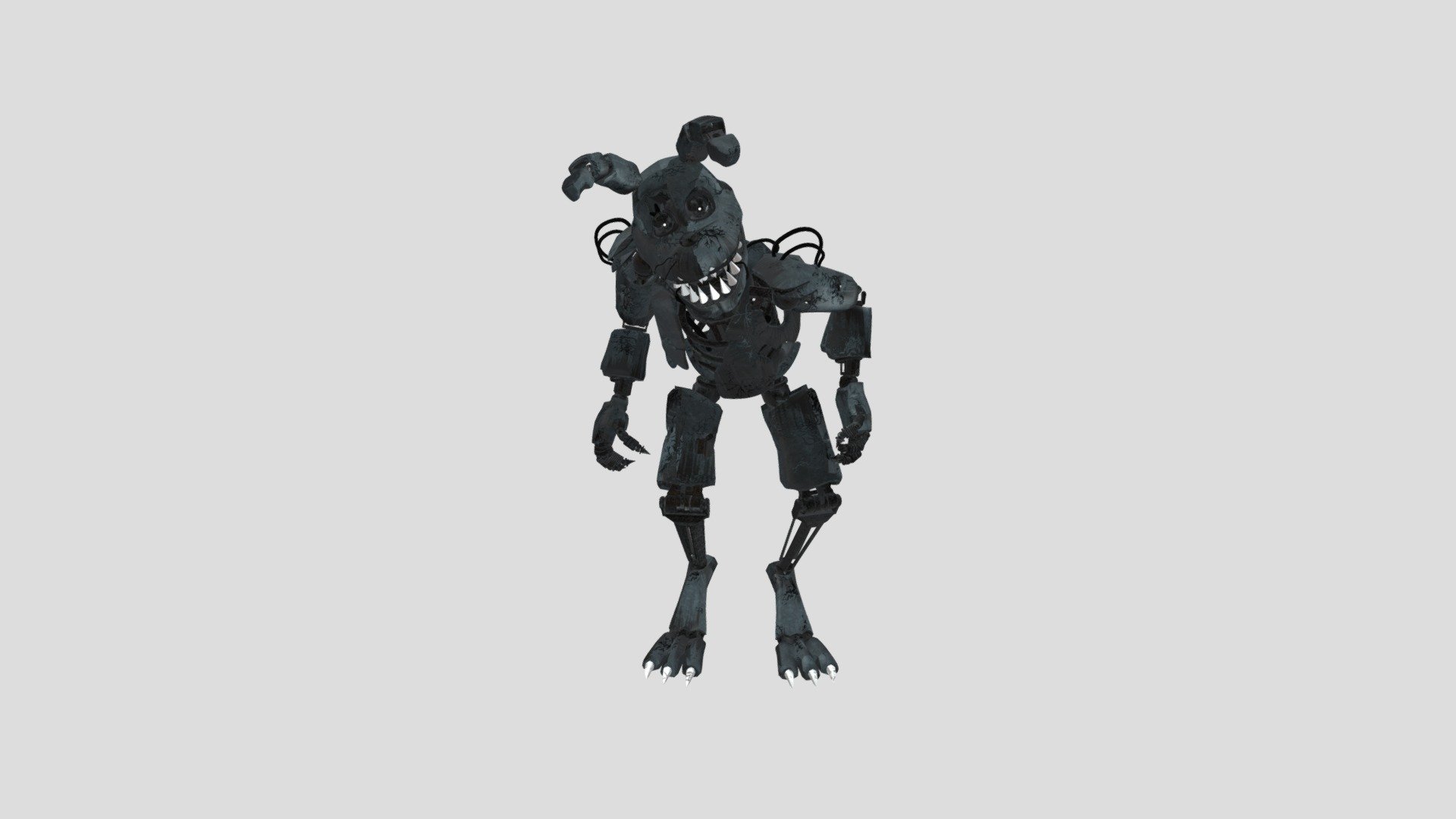 Nightmare Bonnie - Download Free 3D model by Ofalmet [6d07a56] - Sketchfab