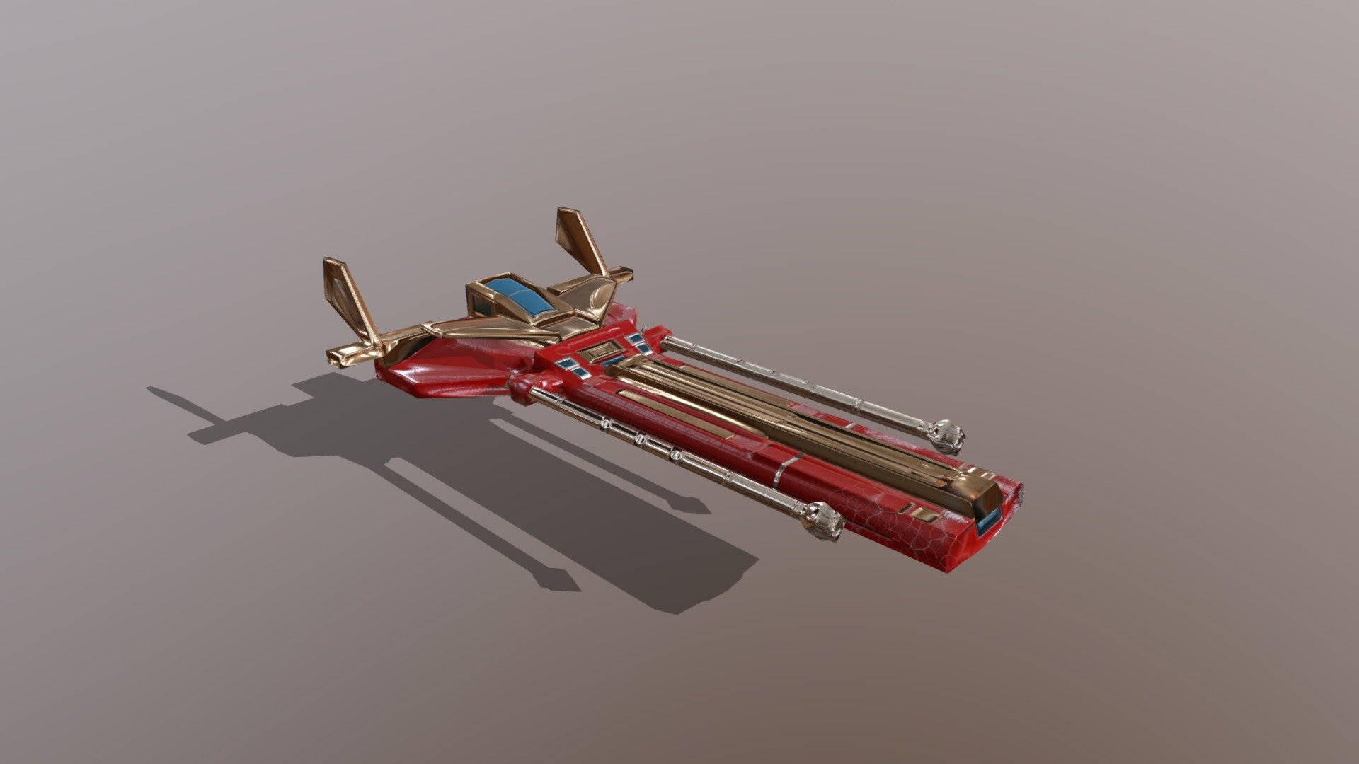 Mini Spaceship - 3D model by animus.digital [6d09936] - Sketchfab