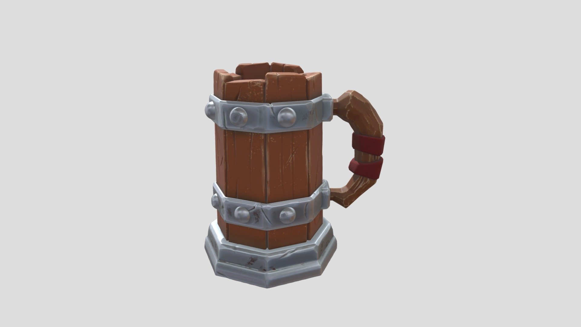 Fantasy stylized mug - 3D model by marekacper [6d0b265] - Sketchfab