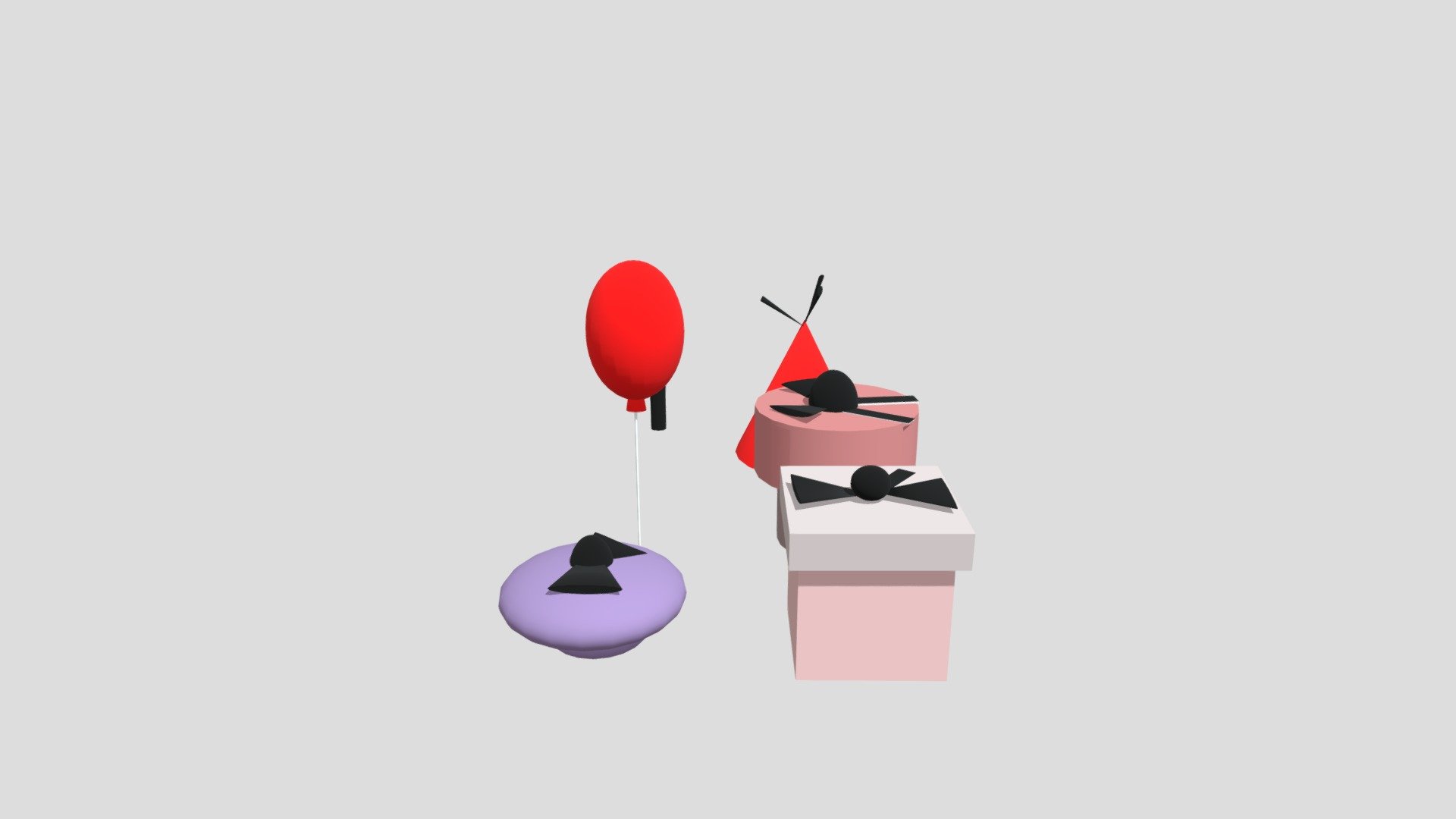 Party Asset - 3D model by Lizzaderp [6d0e00b] - Sketchfab