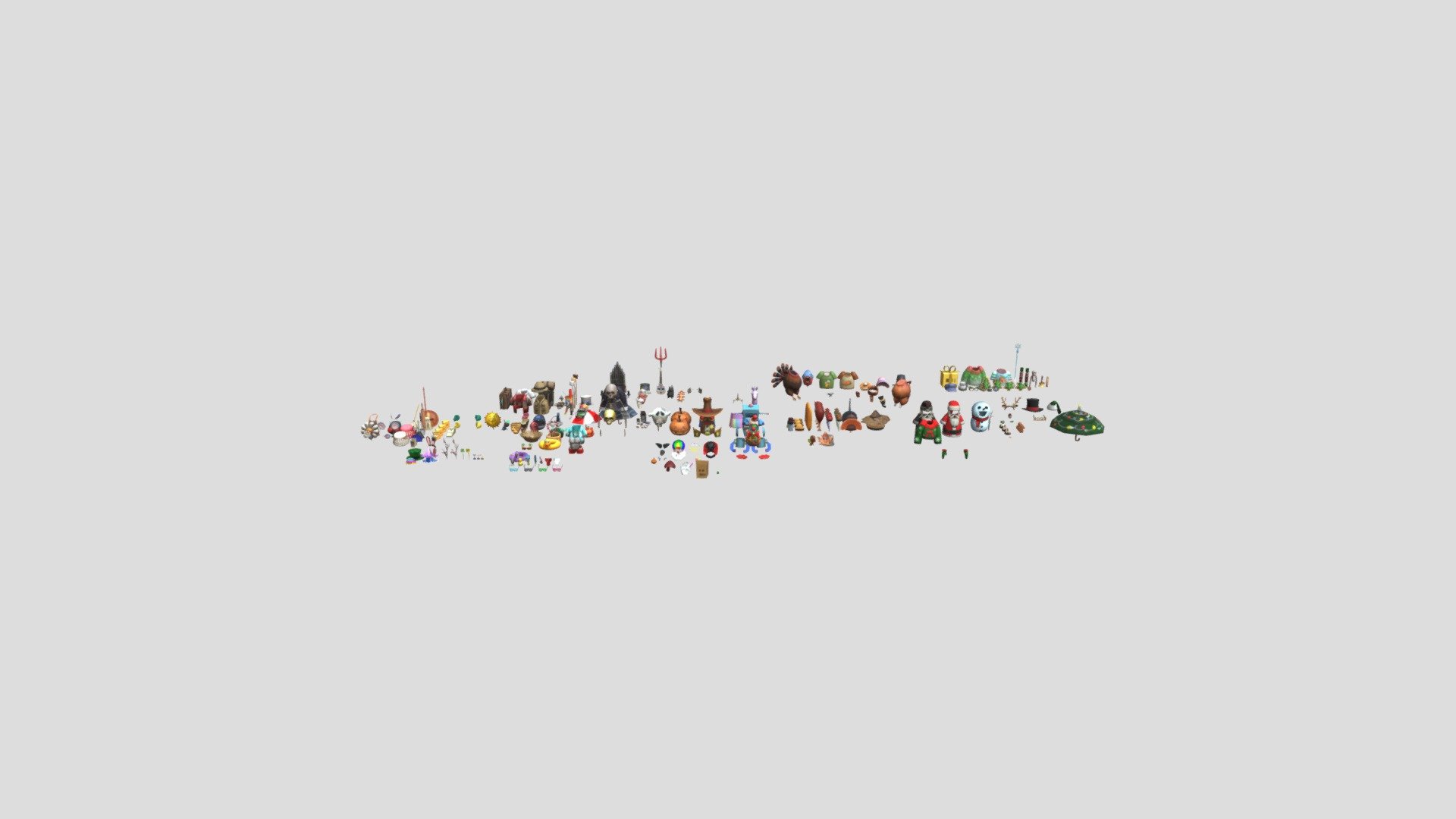 All Gorilla Tag Season Cosmetics - Download Free 3D model by JimboS2024 ...