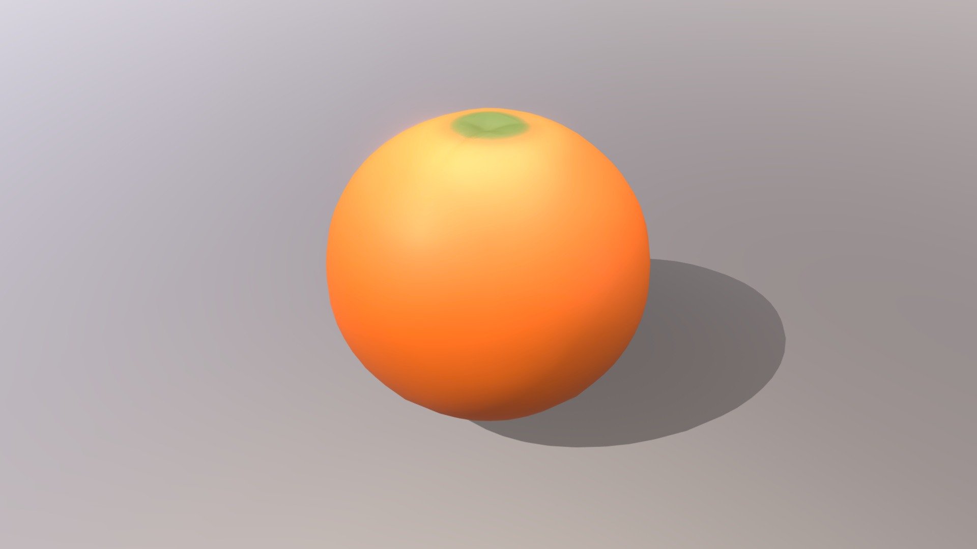 Orange - 3D model by tiago-chefe [6d12592] - Sketchfab