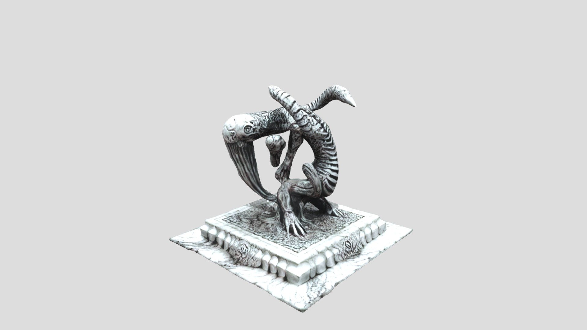 Giger Sculpture 2 - Buy Royalty Free 3D model by Daniel.Pikl [6d14b56 ...