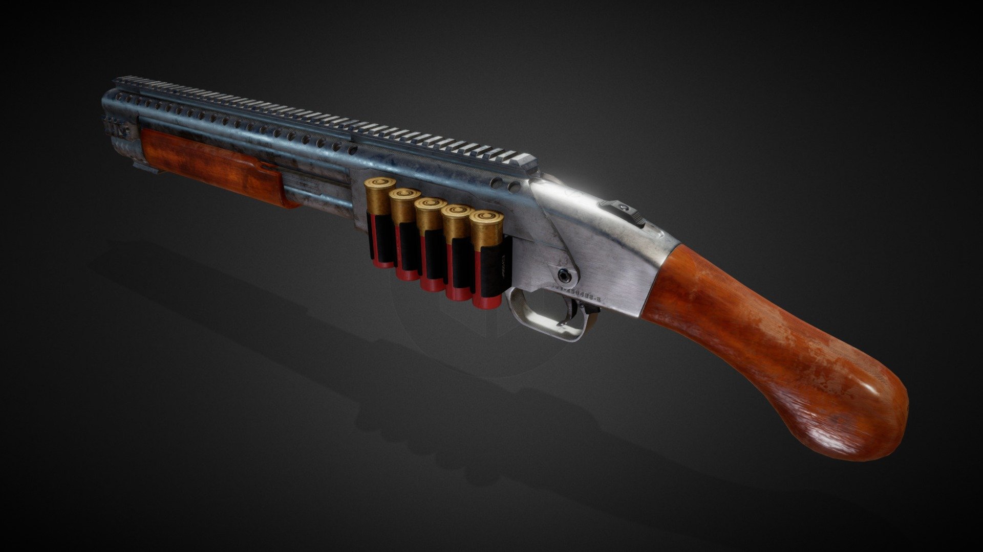 Classic Mossberg 590 Shockwave - Buy Royalty Free 3D model by Akinaro ...