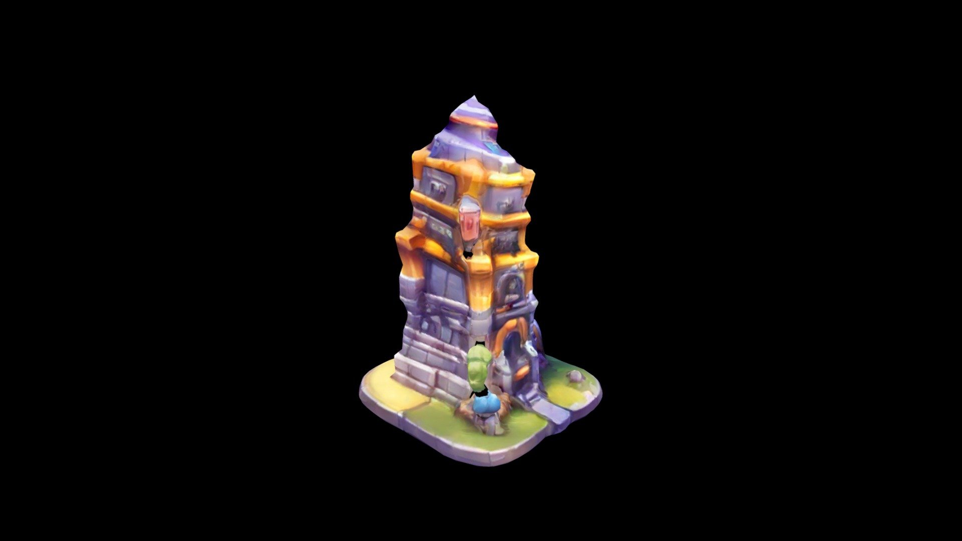 Tower Fall RTS building 0b043043-35b4-4a6d-b4de- - Download Free 3D ...