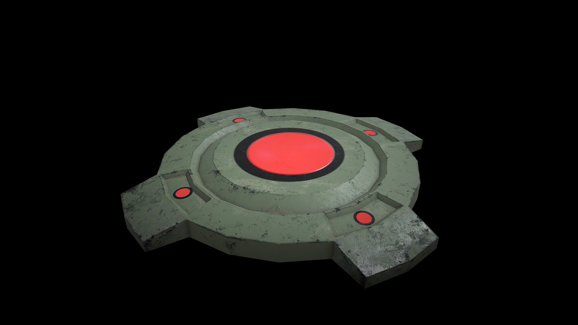 Land mine - Download Free 3D model by Danny_Taylor (@DINOWAAA) [6d16384 ...