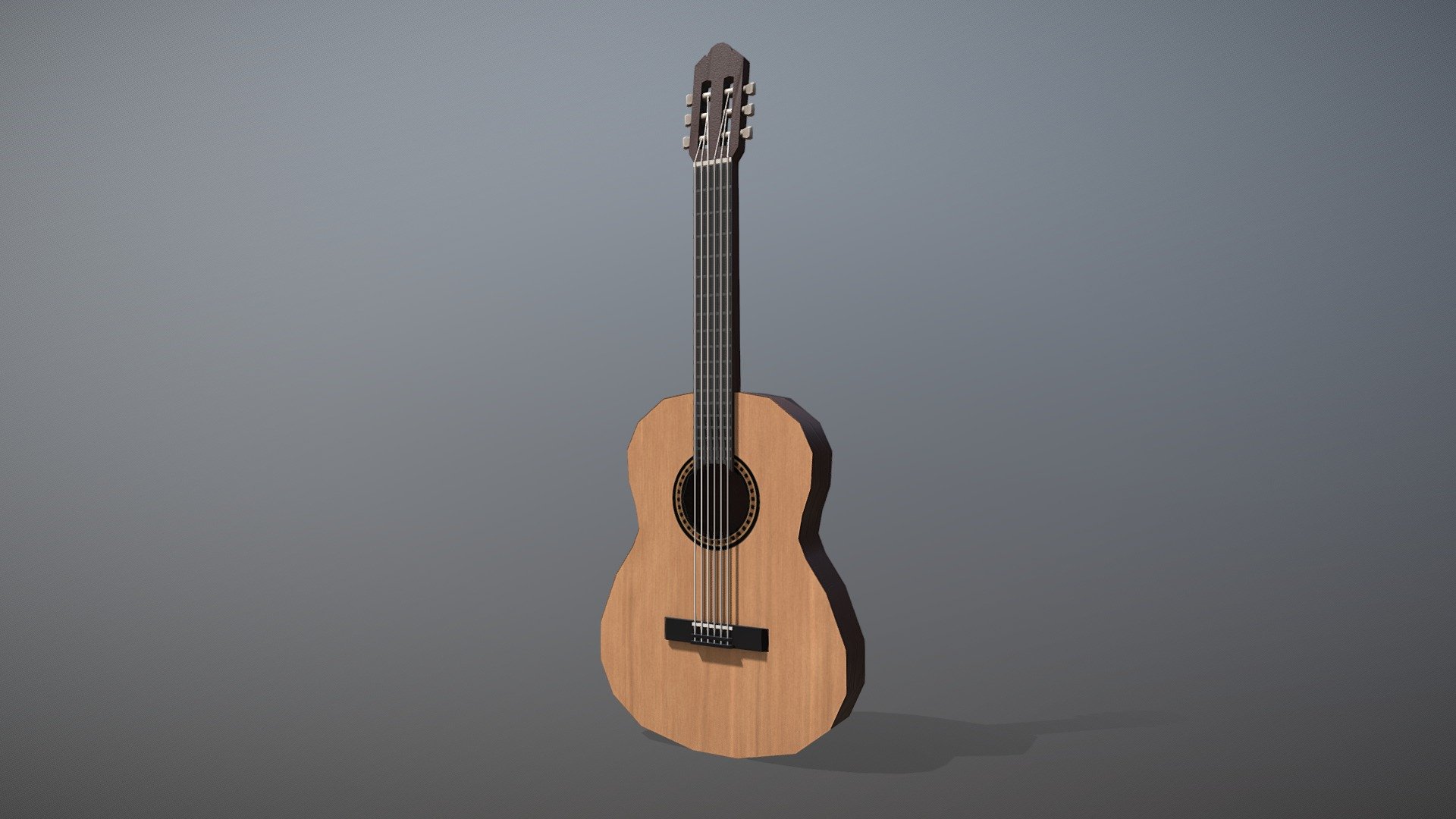 Instrument - Guitar - Buy Royalty Free 3D model by Emmy (@emmy_l ...