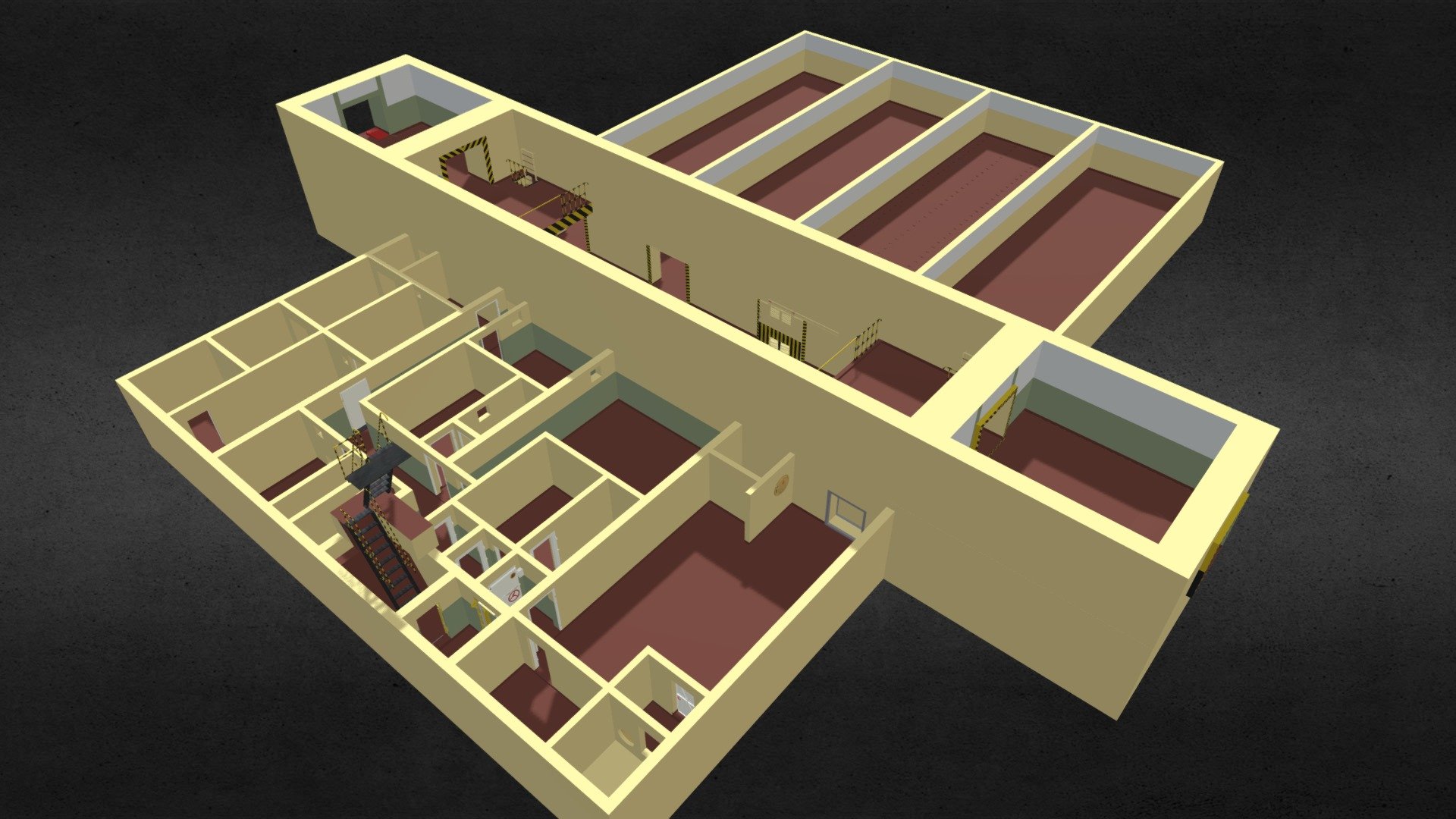 Sonderwaffenlager - Lychen Objekt 4000 - 3D model by BunkerBande Berlin (@BunkerBandeBerlin ...