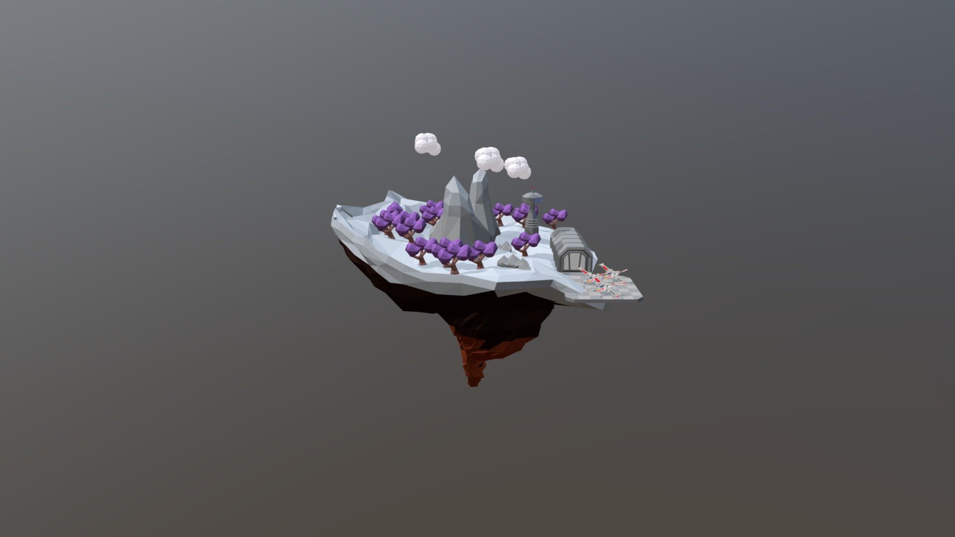 Island Oscar - Low Poly Per Muntar - 3D model by Oscar_Monty. [6d1733c ...