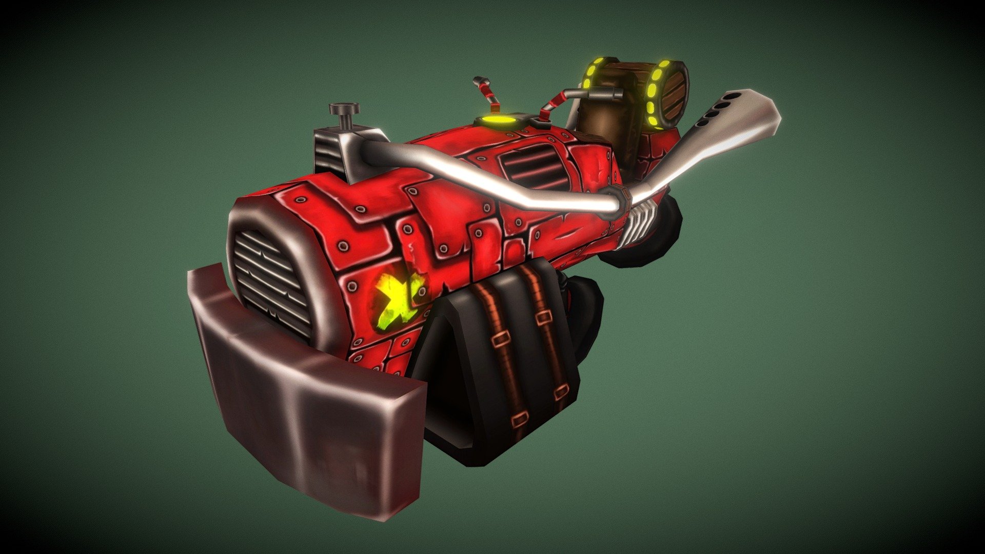 Hand-Painted Vehicle - 3D model by Gökberk Köybaşı (@gokberkkoybasi ...