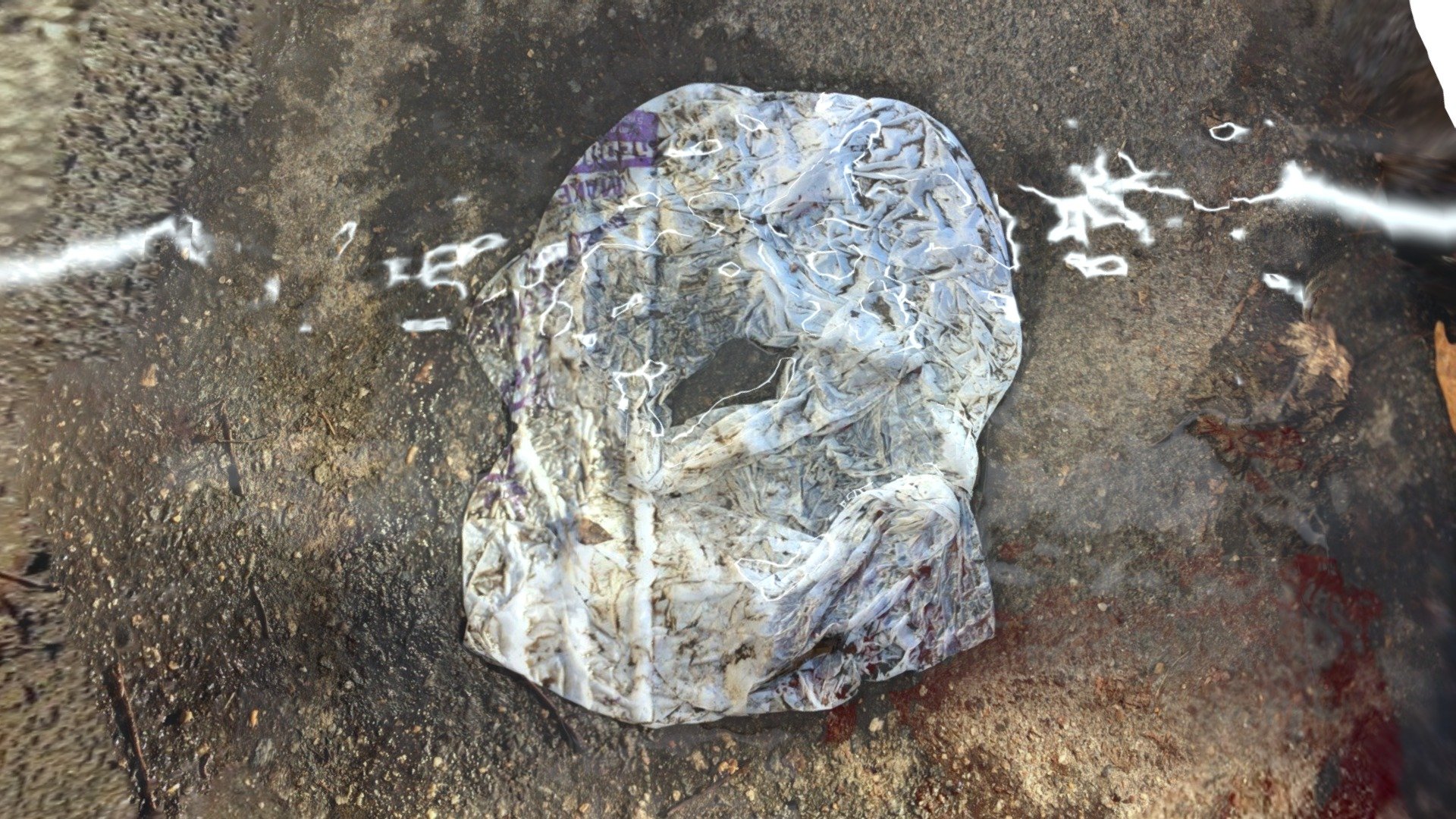 flattened bag - 3D model by David Moré (@_all_decay) [6d1c17f] - Sketchfab