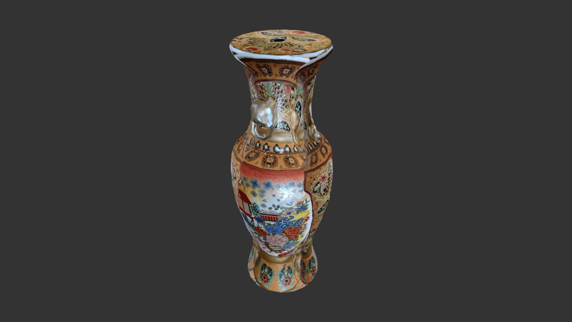 Decorative Vase - 3D model by TK (@ttkurok) [6d1d009] - Sketchfab